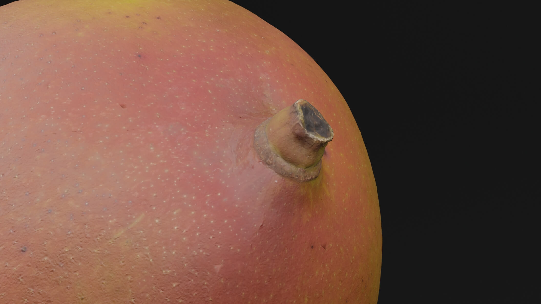 Tropical Mango Fruit - 3D Model by Green Lander