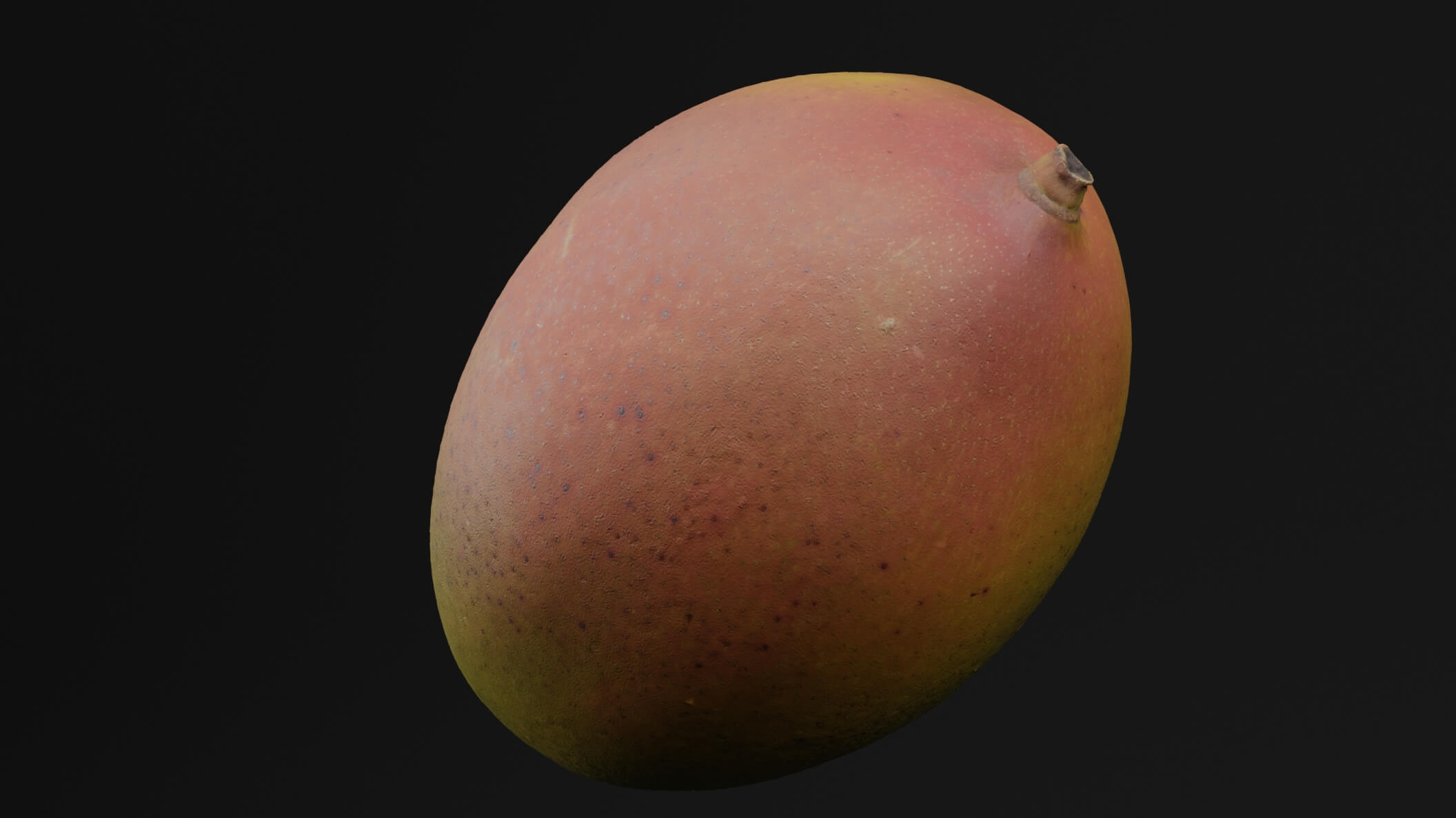 Tropical Mango Fruit - 3D Model by Green Lander