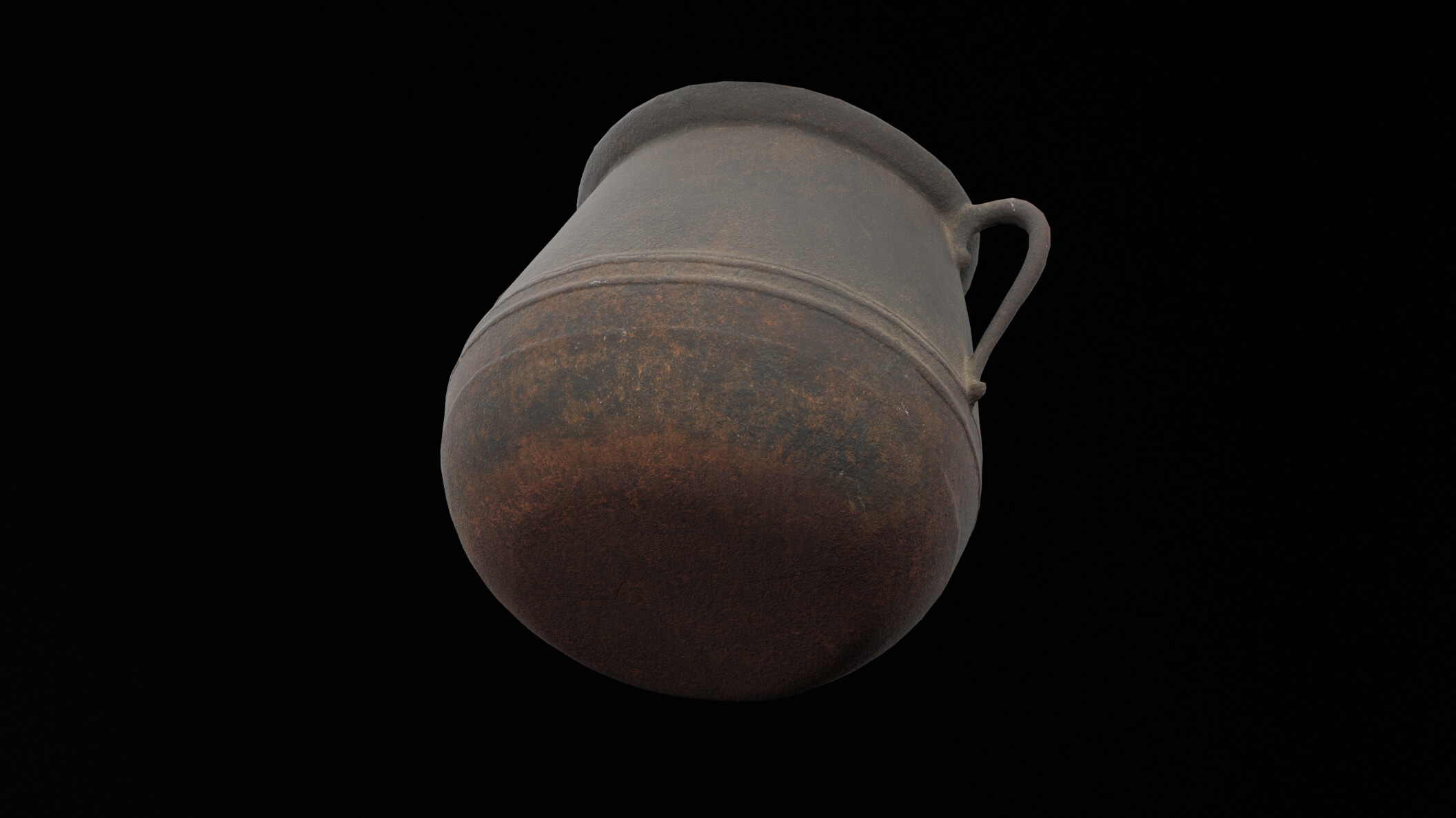 Vintage Metal Pot - 3D Model by Green Lander