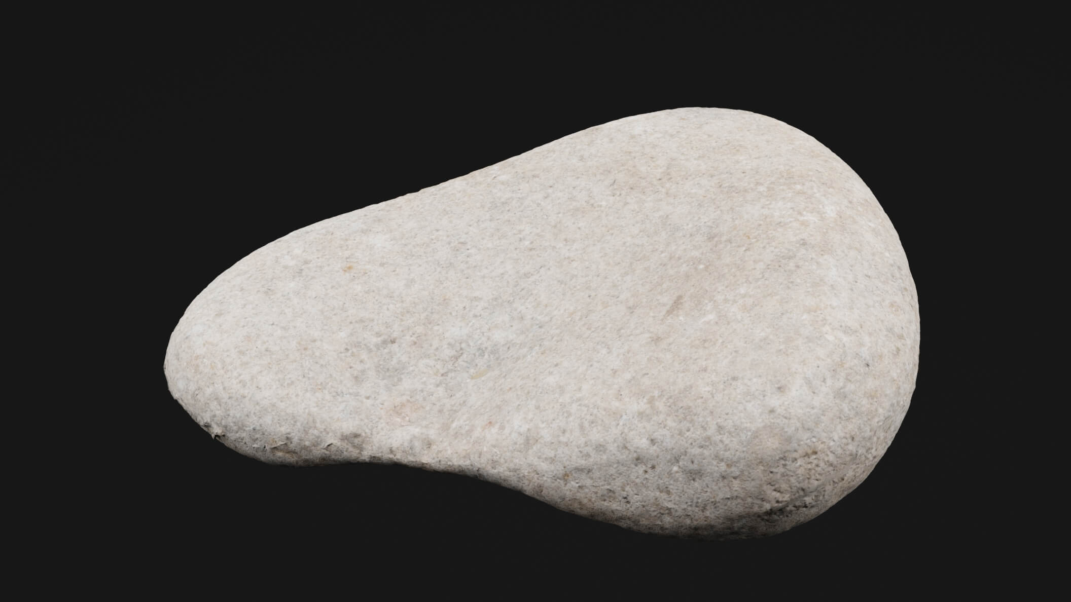 White Pebble - 3D Model by Green Lander