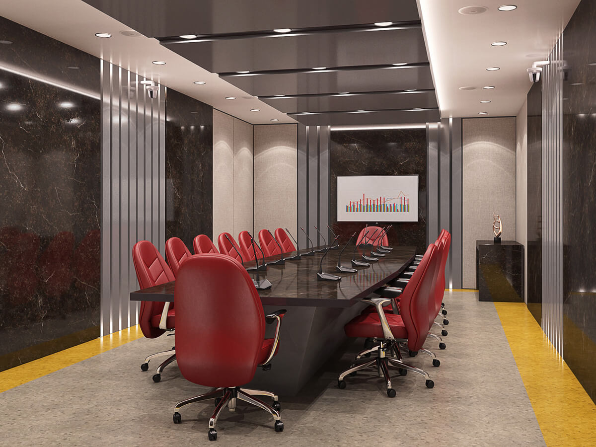 Conference Room 01 - 3D Model by GreenCG