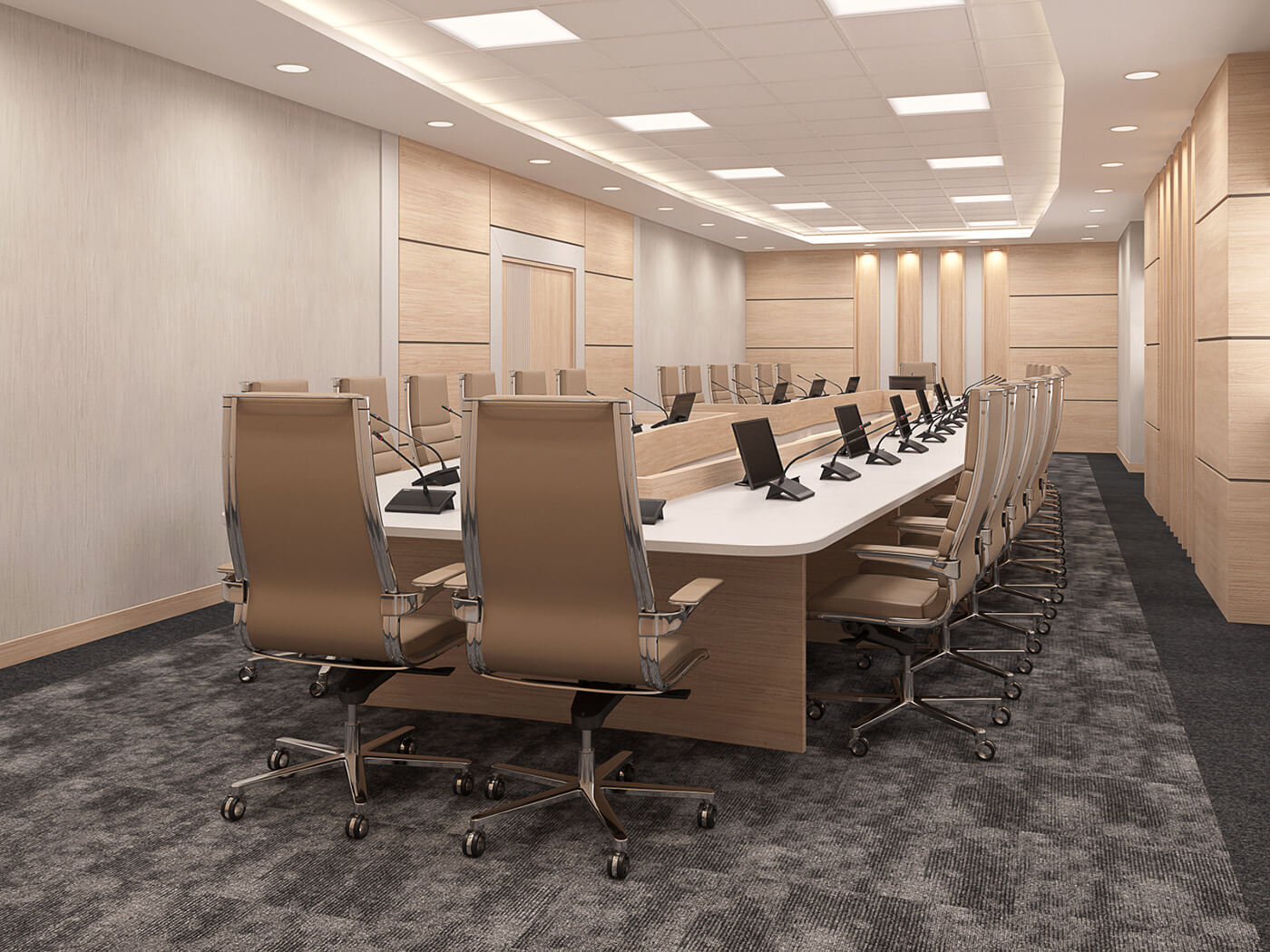 Conference Room 02 - 3D Model by GreenCG