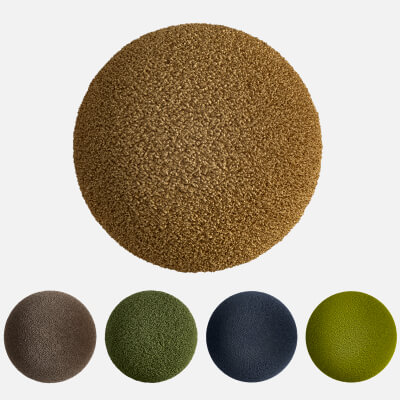 High-Pile Carpet Collection 01 3D Texture by GreenCG