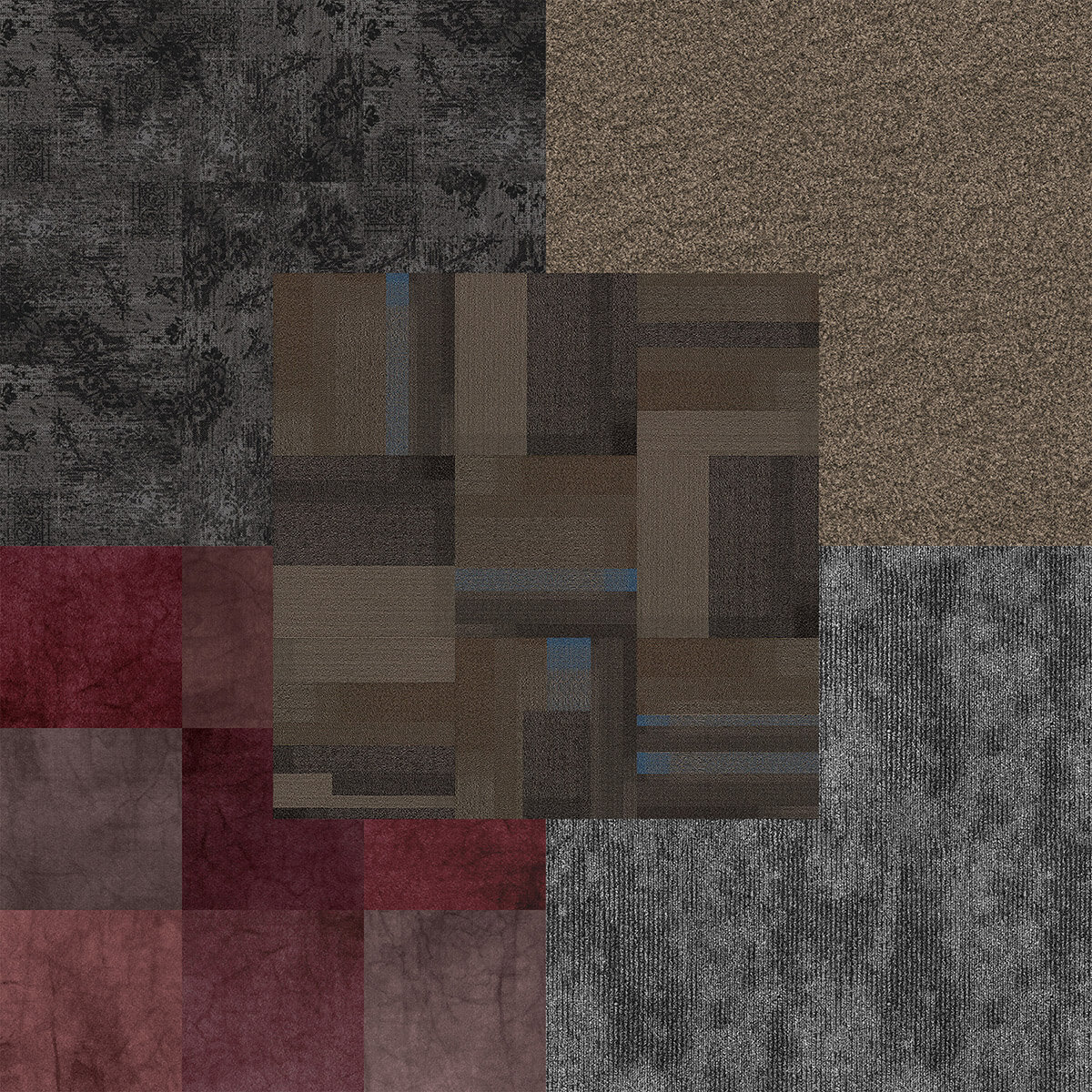 Natural Carpet Set 01 - 3D Model by GreenCG