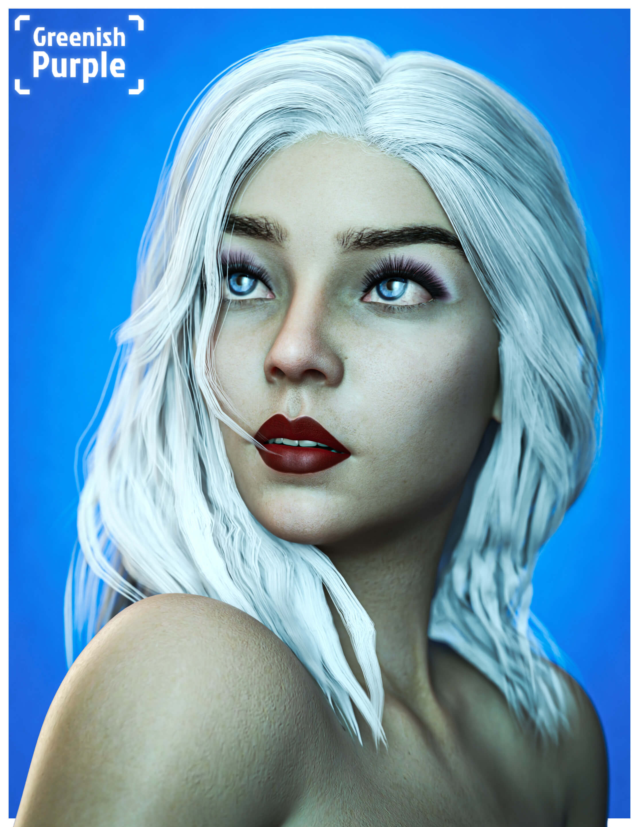 Stella 3D Render, Digital Art by Greenish Purple