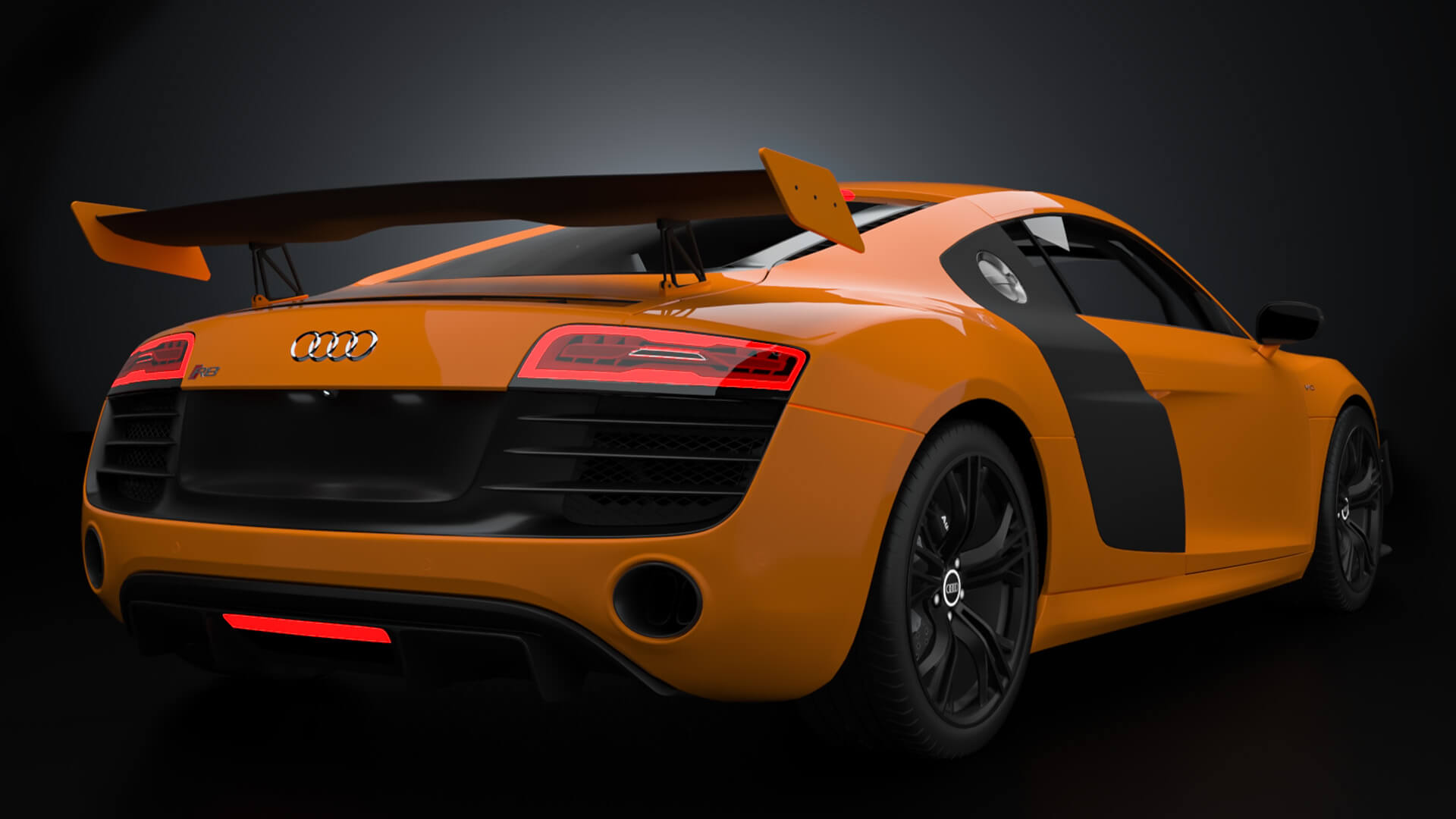 Audi R8 Fsi Quattro Plus Realistic 3D Model by gregory989