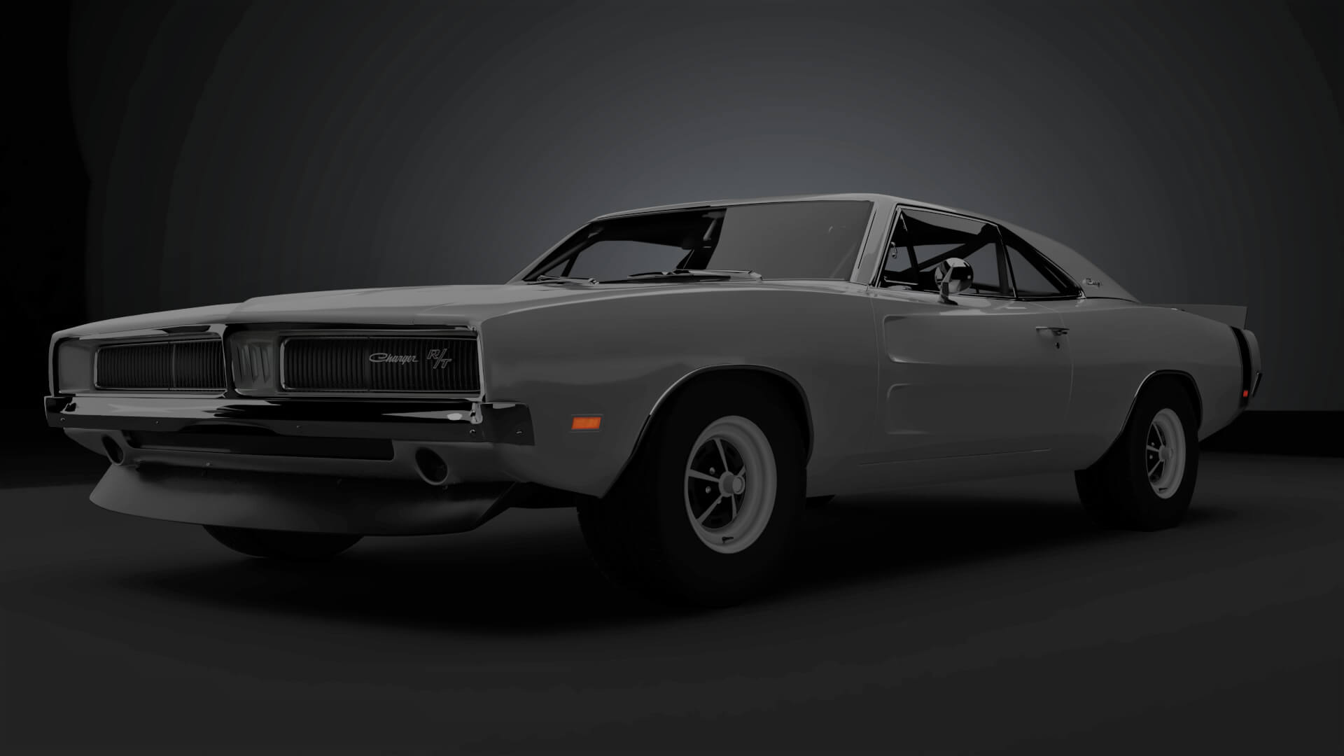 Dodge Charger RT 1969 Realistic 3D Model by gregory989