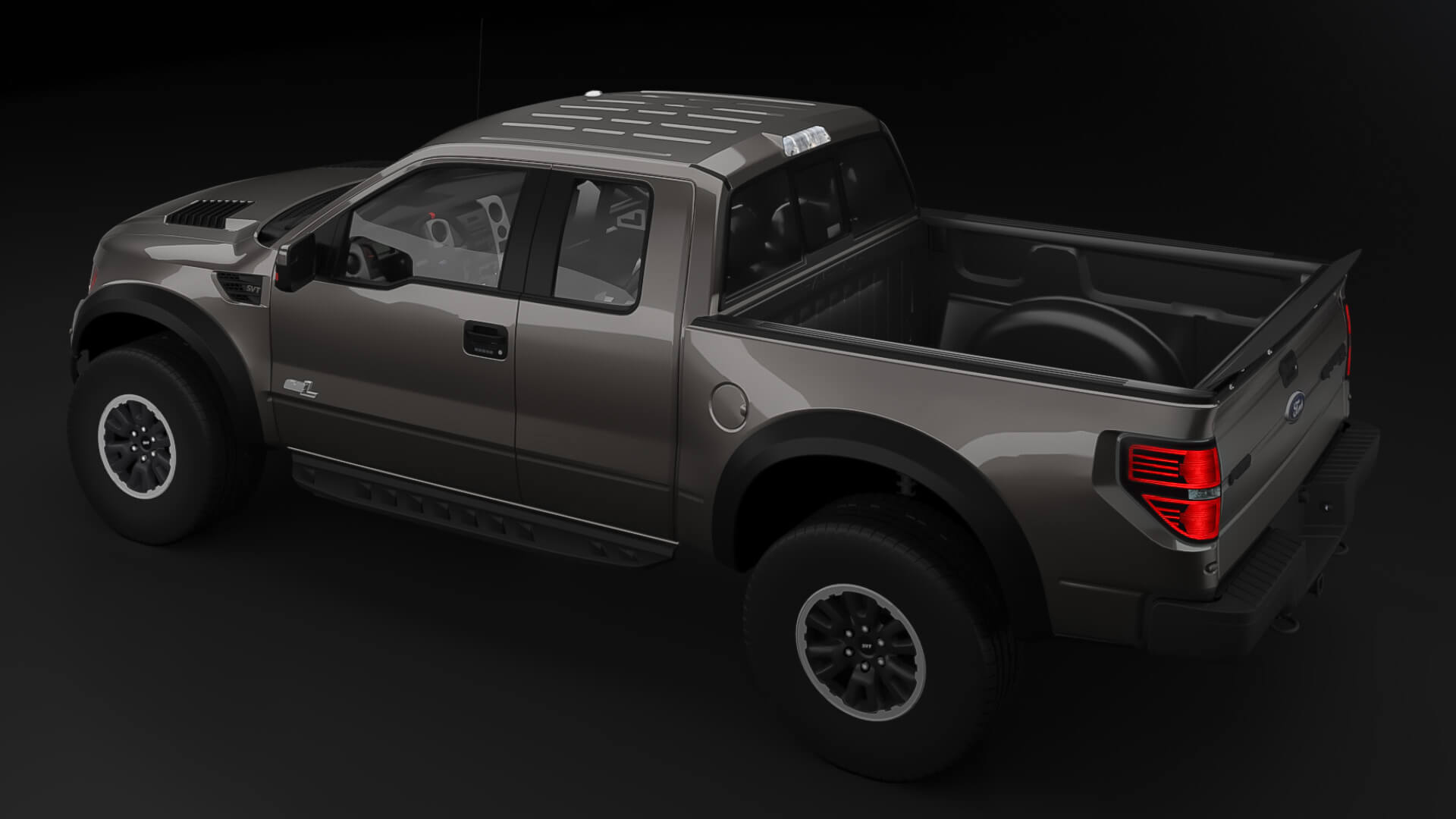 Ford Raptor F150 Realistic 3D Model by gregory989