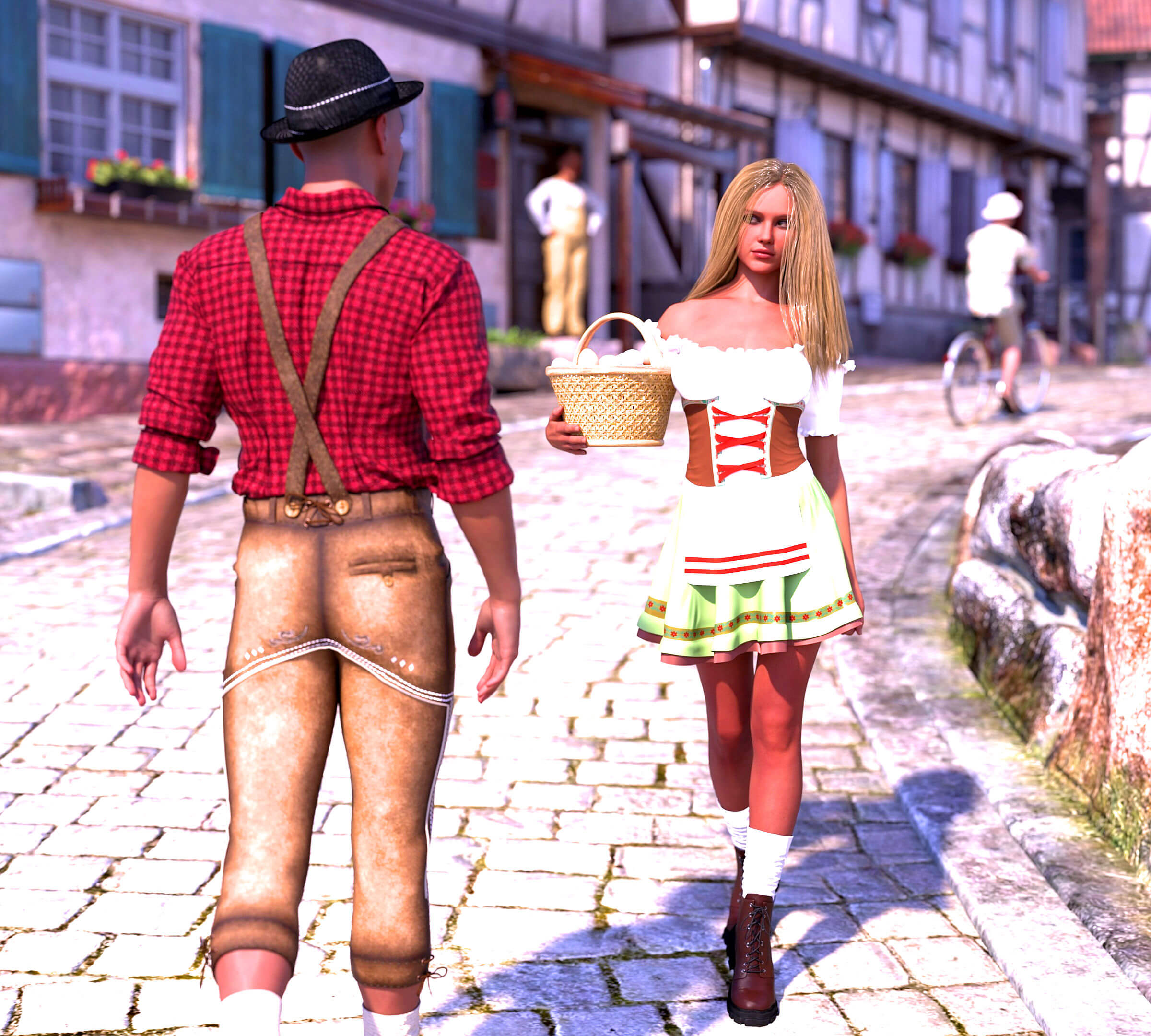 Heidi 3D Render, Digital Art by Gregx