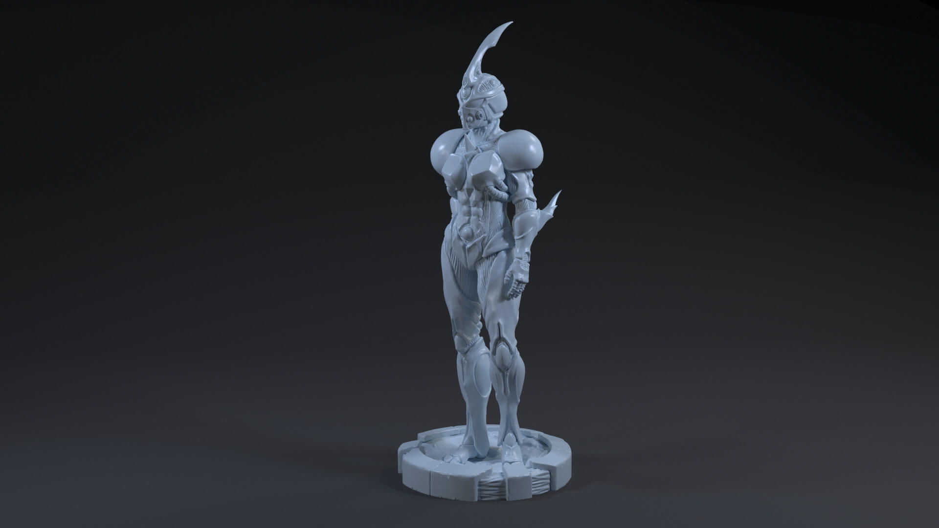 Guyver Girl - 3D Model by GreyCheshire