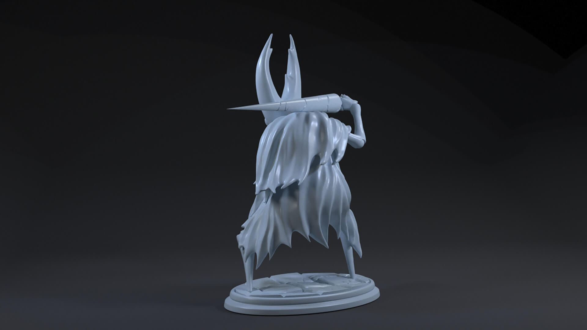 Hollow Knight - 3D Model by GreyCheshire