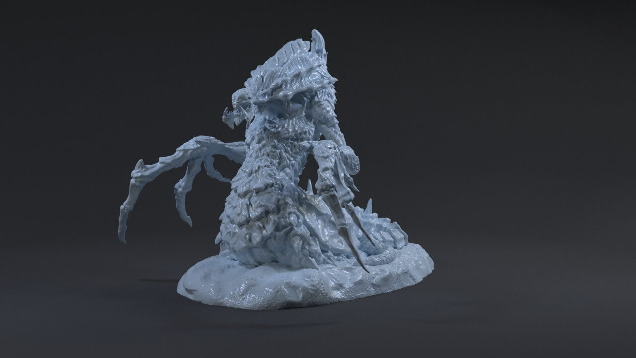 Hydralisk StarCraft - 3D Model by GreyCheshire