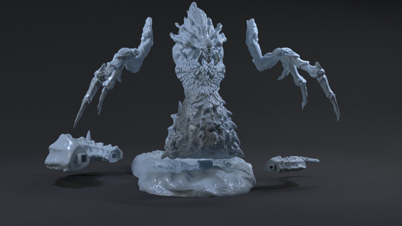 Hydralisk StarCraft - 3D Model by GreyCheshire