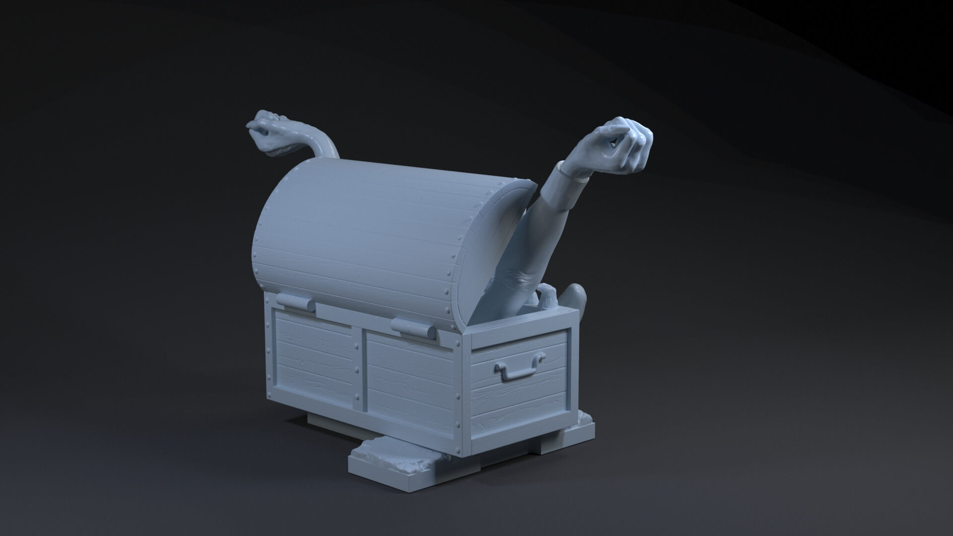 Mimic Dark Souls - 3D Model by GreyCheshire