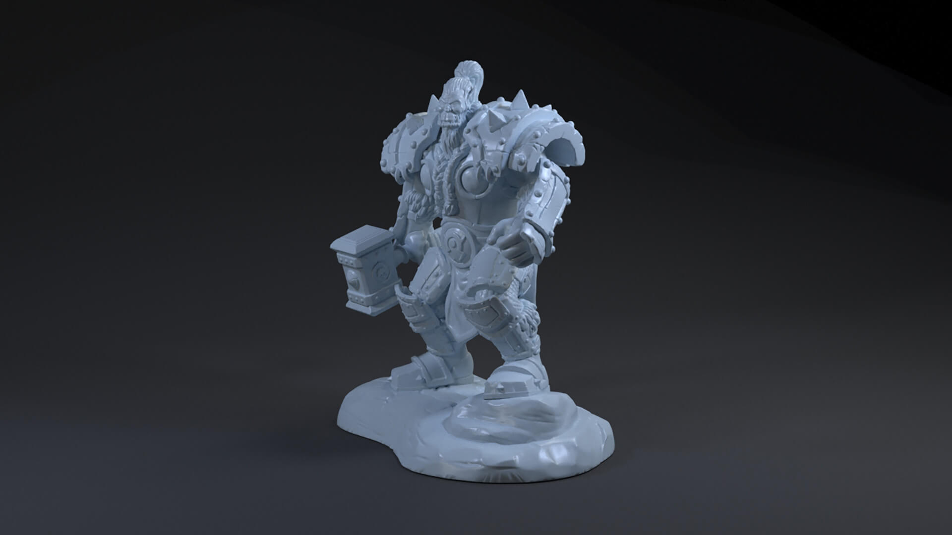 Thrall World of Warcraft - 3D Print Model by GreyCheshire