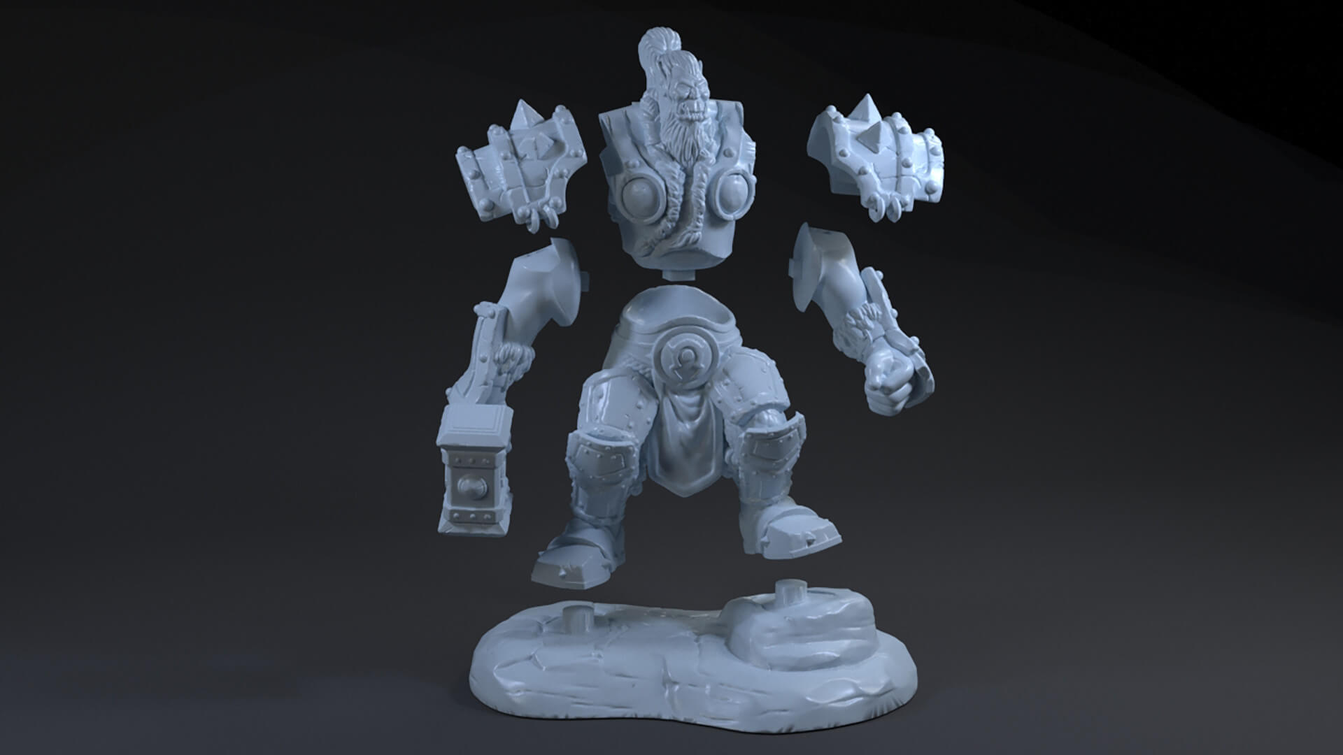 Thrall World of Warcraft - 3D Model by GreyCheshire