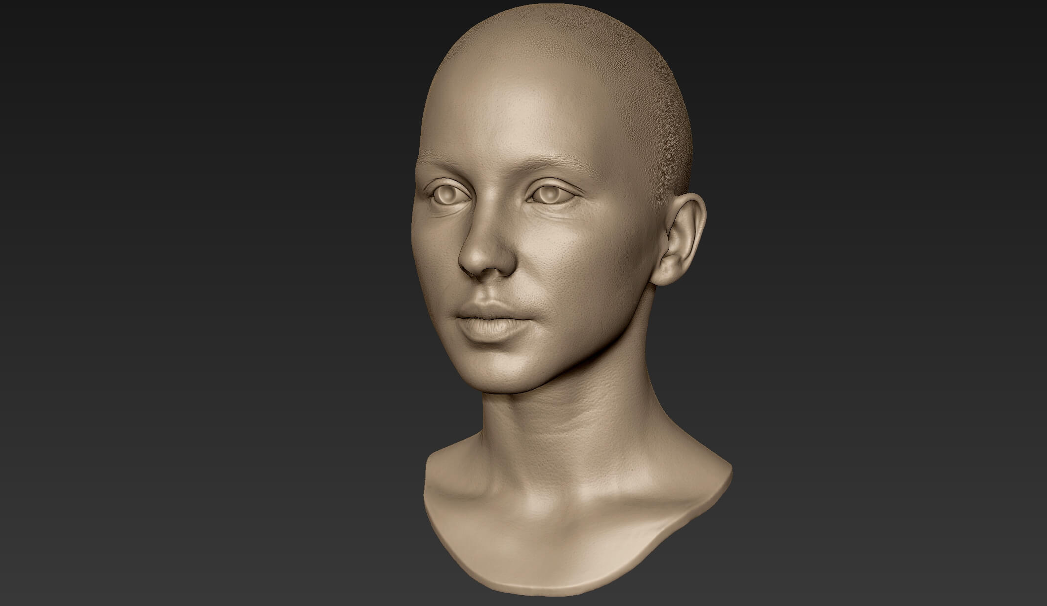 3D Print Female Head 16 by grihaos001