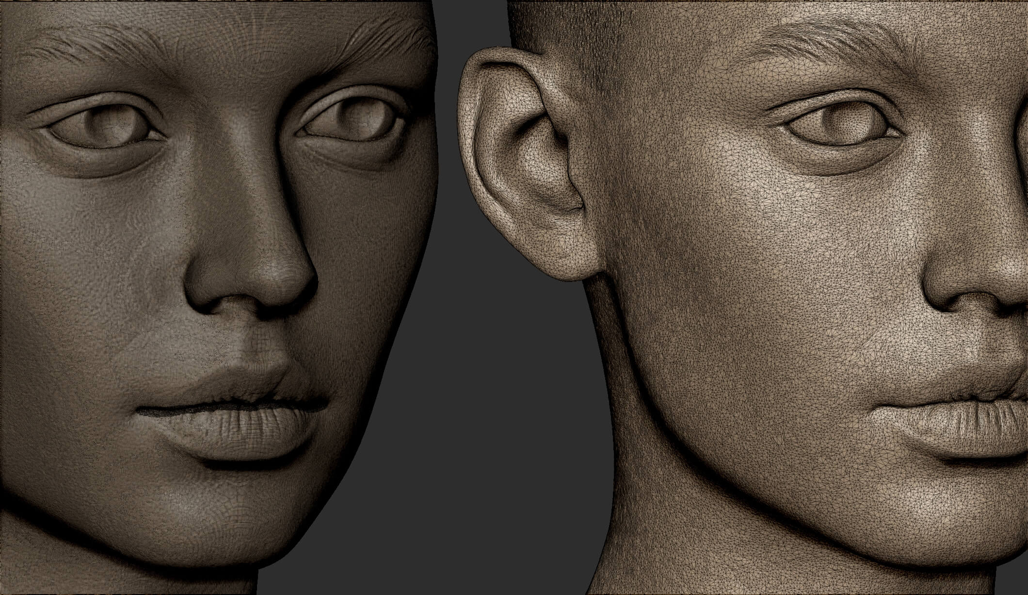 3D Printable Female Head 15 by grihaos001