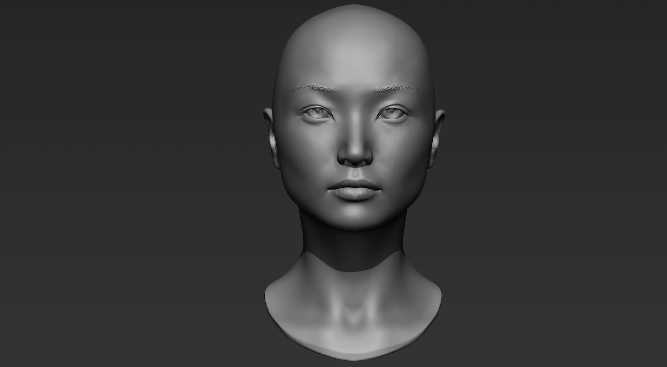3D Printable Female Head 8 by grihaos001