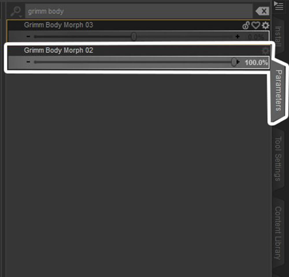 Grimm's Body Morph 02 for Genesis 8 Female - Daz Content by GrimmSpring