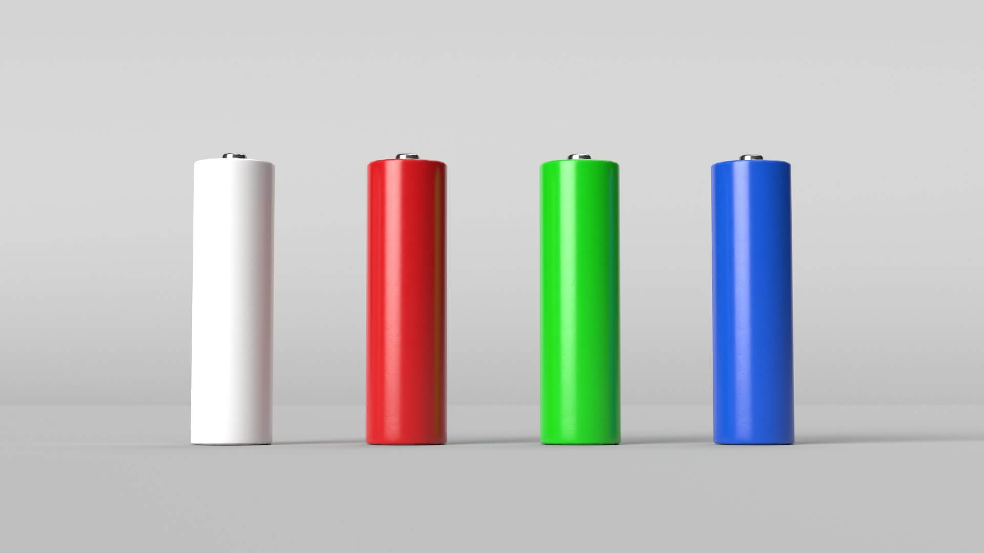 AA Battery - 3D Model by Grishmanovskij Anton