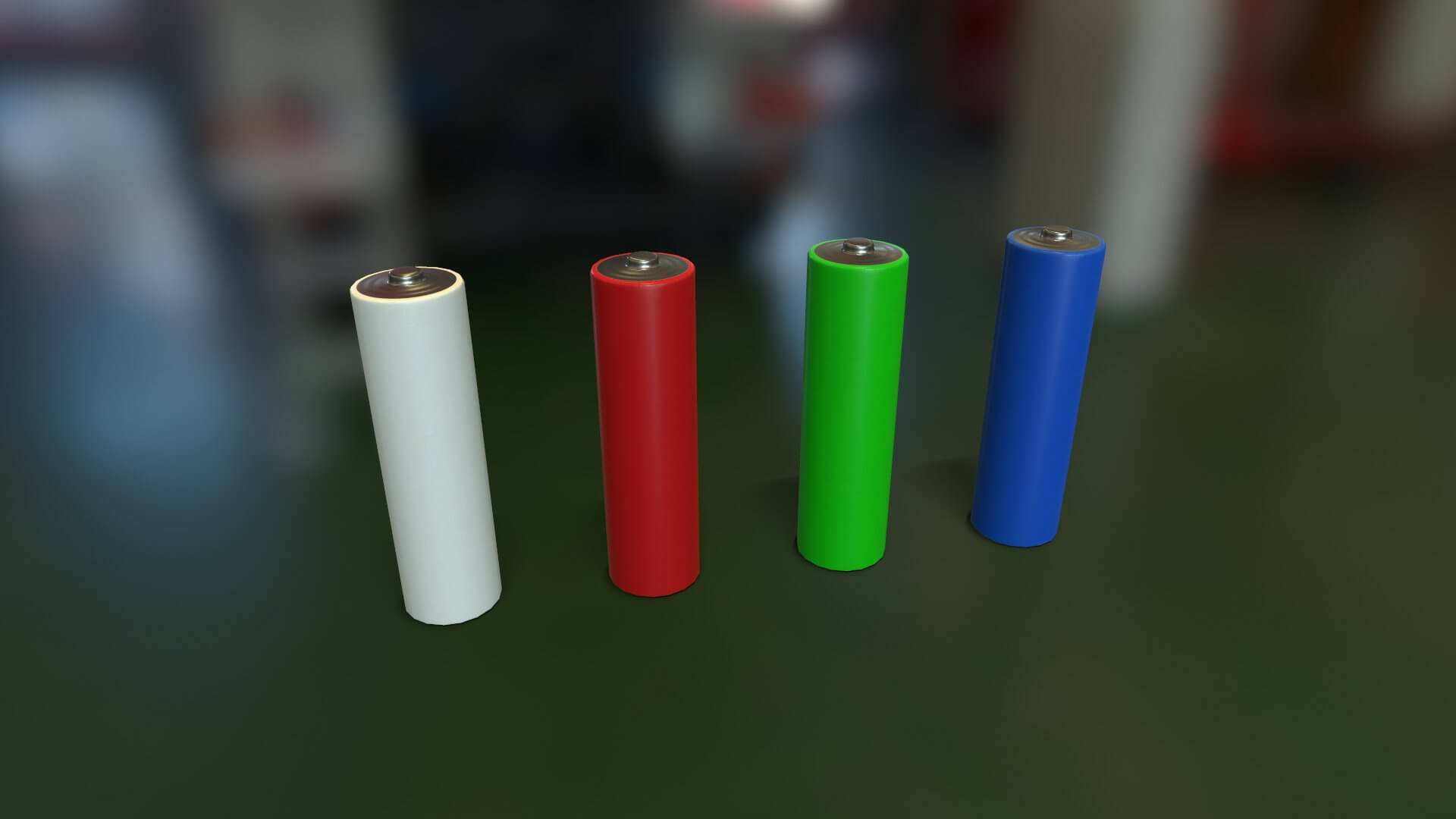 AA Battery - 3D Model by Grishmanovskij Anton