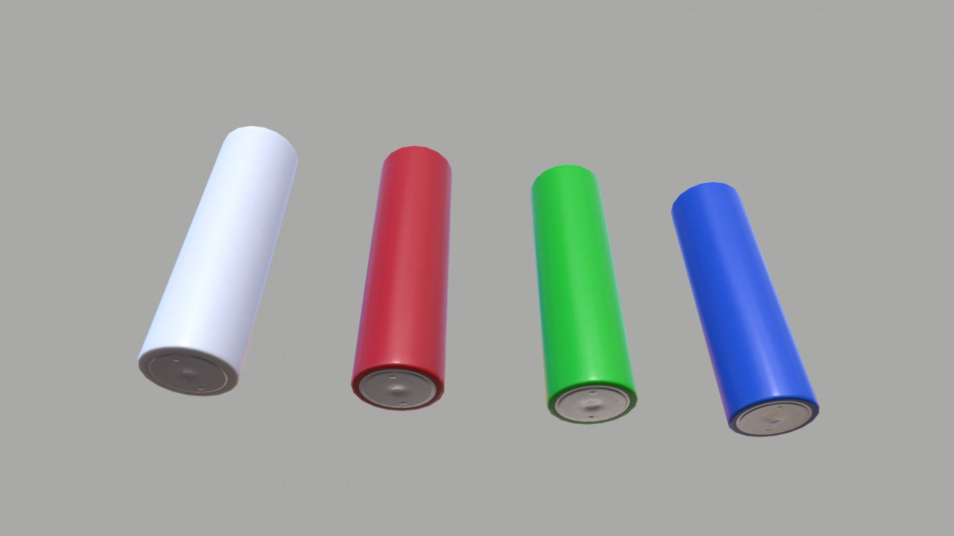 AA Battery - 3D Model by Grishmanovskij Anton