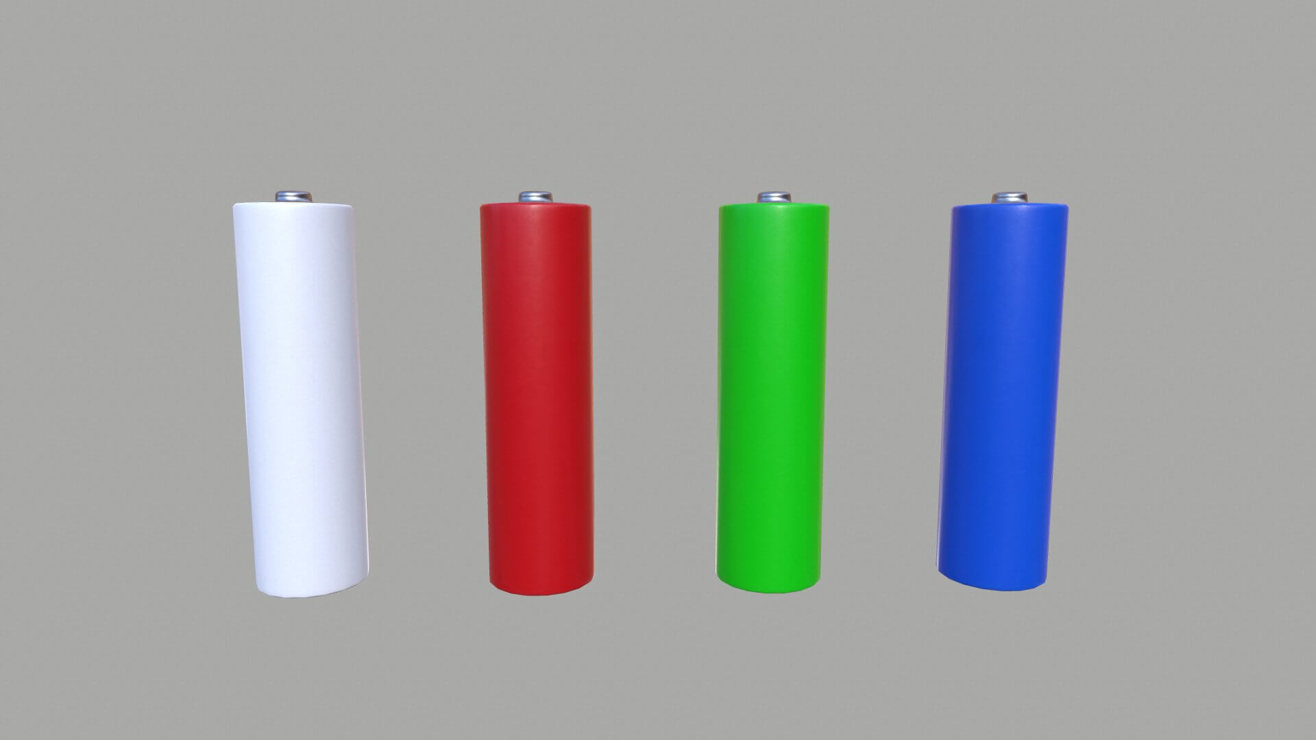 AA Battery - 3D Model by Grishmanovskij Anton