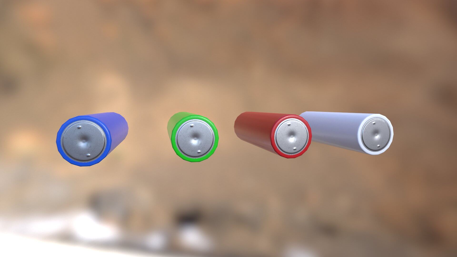 AA Battery - 3D Model by Grishmanovskij Anton