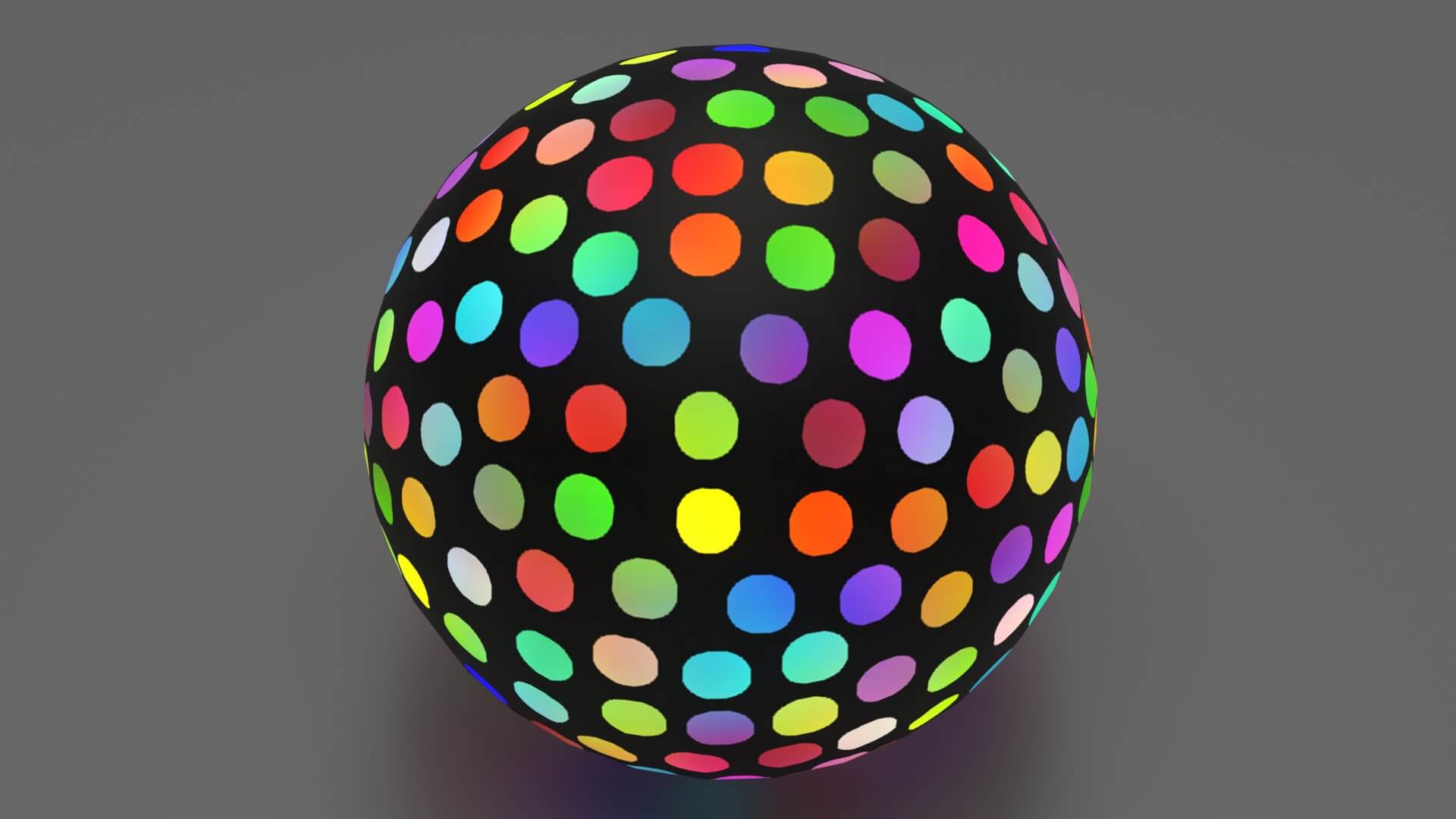 Abstract Disco Ball - 3D Model by Grishmanovskij Anton
