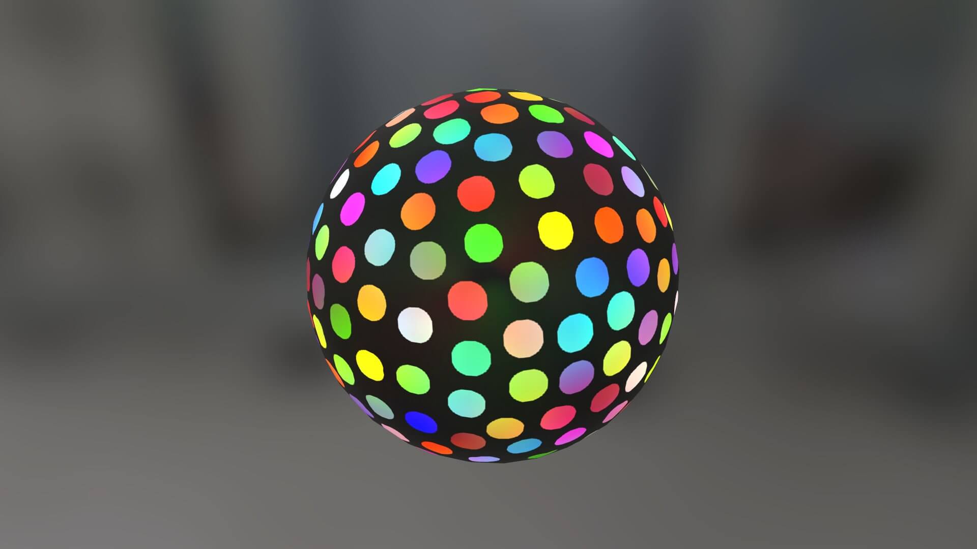 Abstract Disco Ball - 3D Model by Grishmanovskij Anton