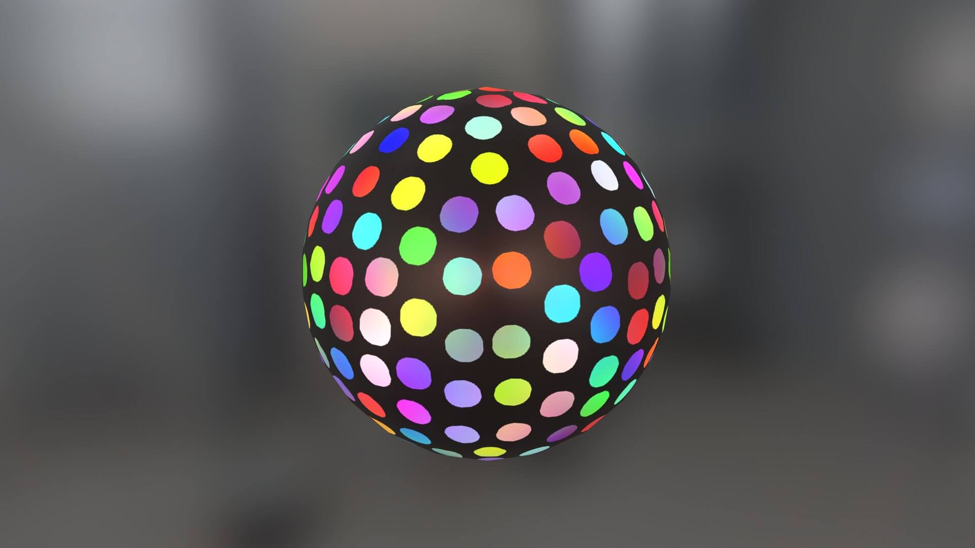 Abstract Disco Ball - 3D Model by Grishmanovskij Anton