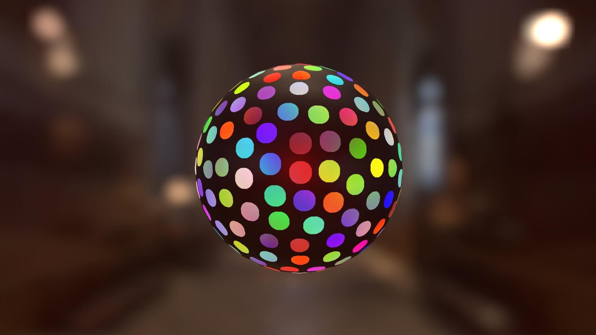 Abstract Disco Ball - 3D Model by Grishmanovskij Anton