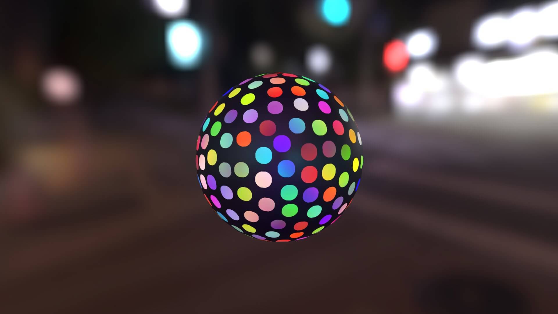 Abstract Disco Ball - 3D Model by Grishmanovskij Anton