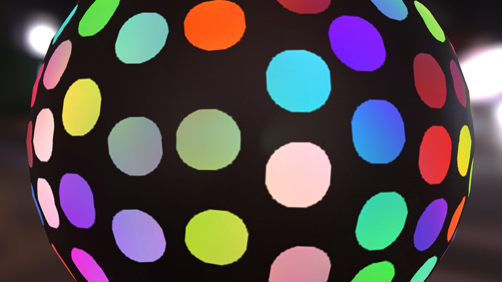 Abstract Disco Ball - 3D Model by Grishmanovskij Anton