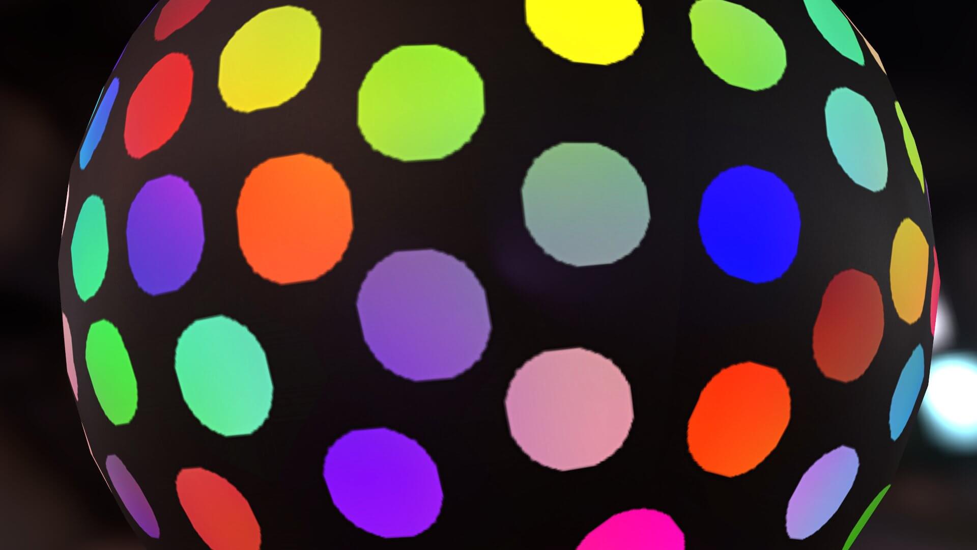 Abstract Disco Ball - 3D Model by Grishmanovskij Anton