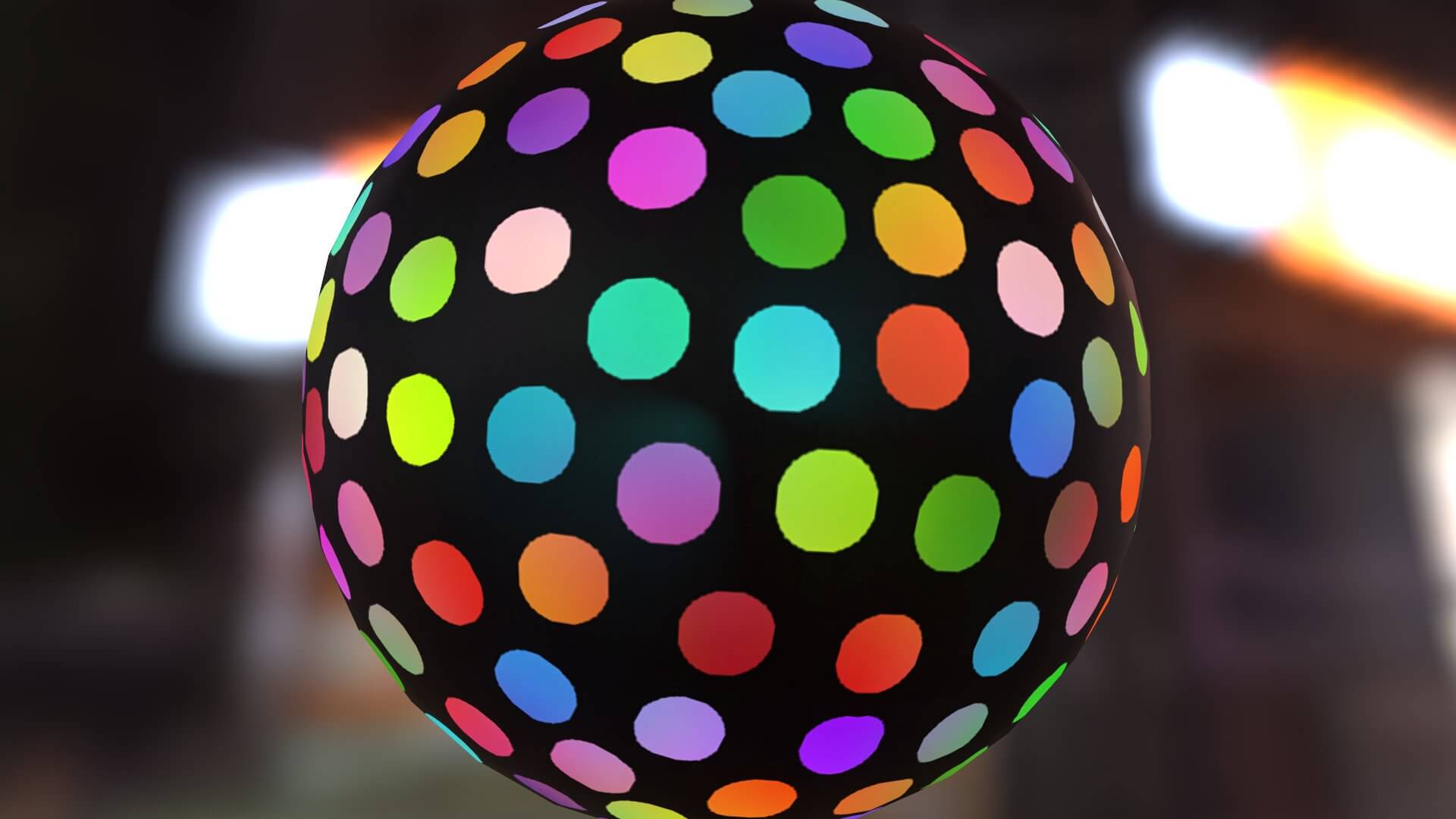 Abstract Disco Ball - 3D Model by Grishmanovskij Anton