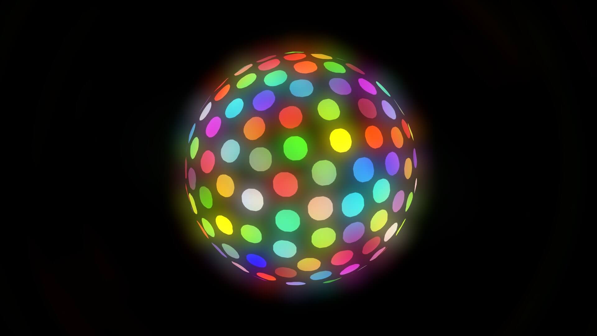Abstract Disco Ball - 3D Model by Grishmanovskij Anton