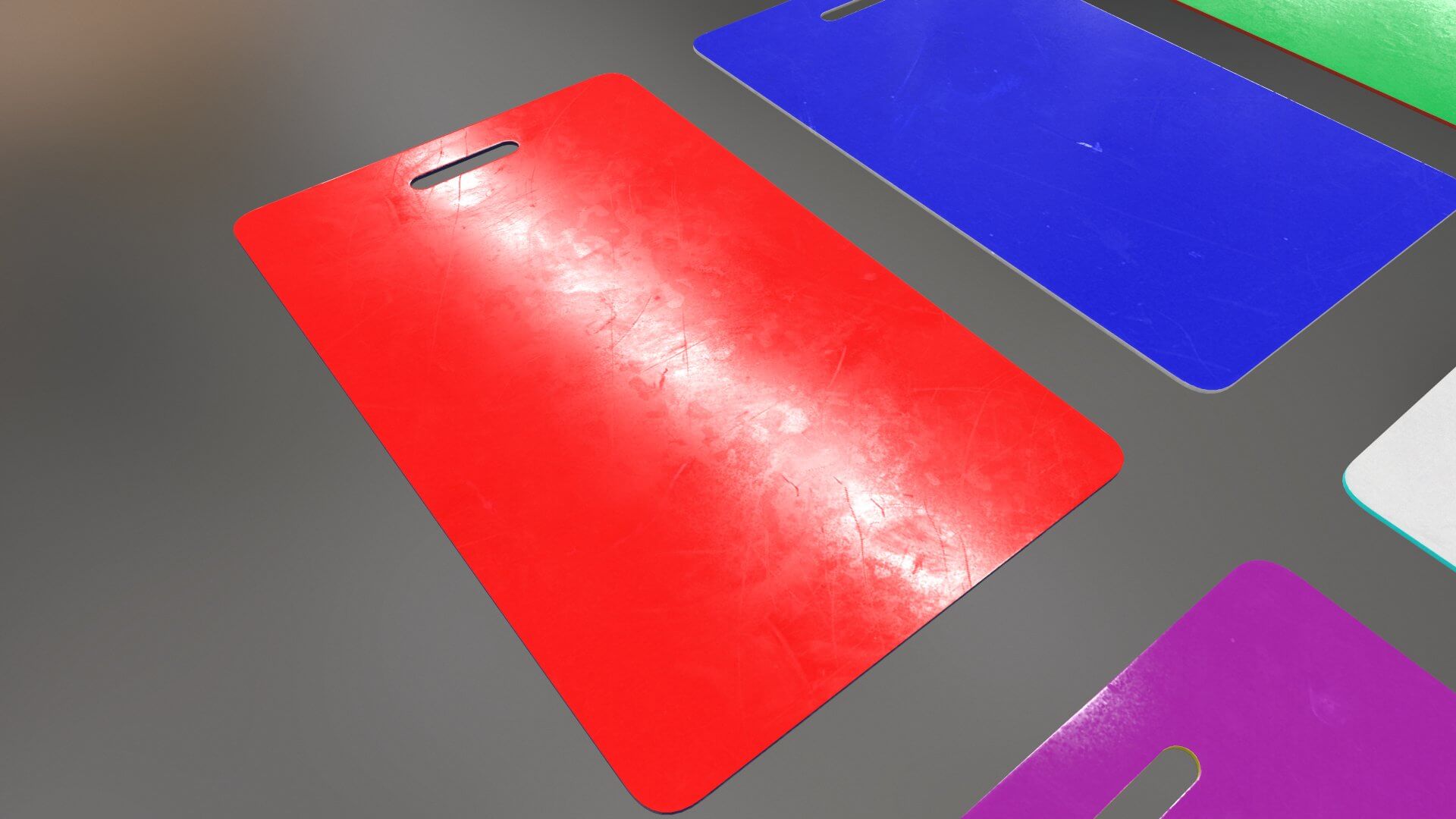 Access Card - 3D Model by Grishmanovskij Anton