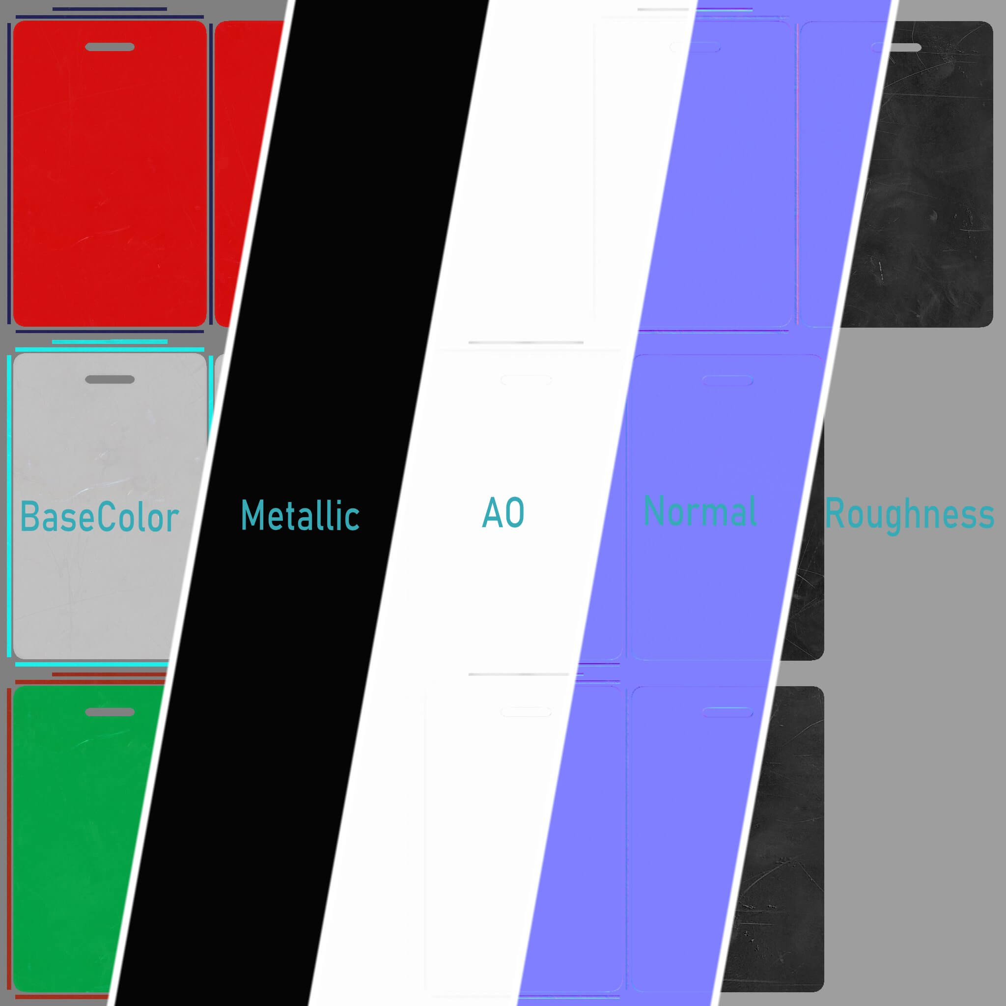 Access Card - 3D Model by Grishmanovskij Anton