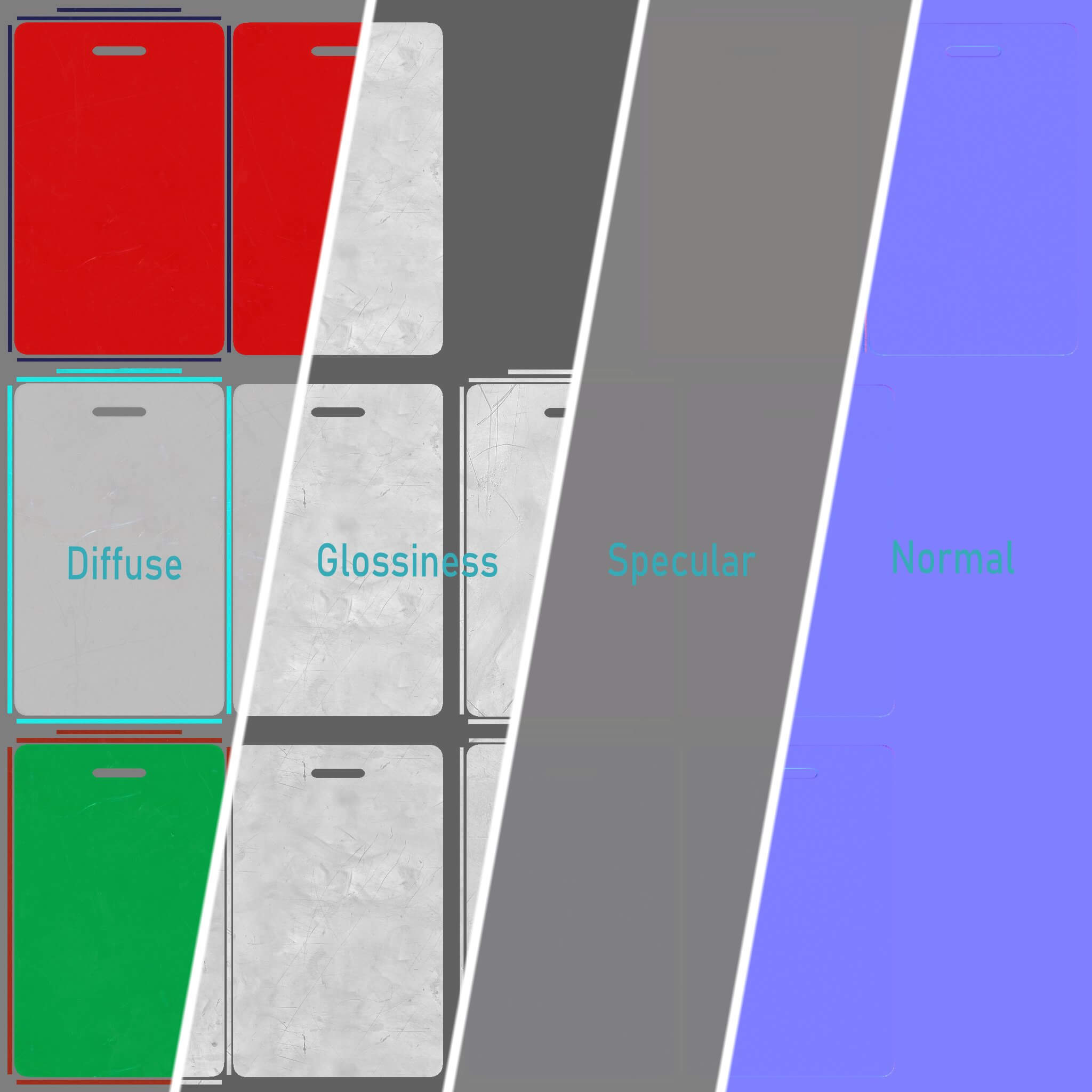 Access Card - 3D Model by Grishmanovskij Anton