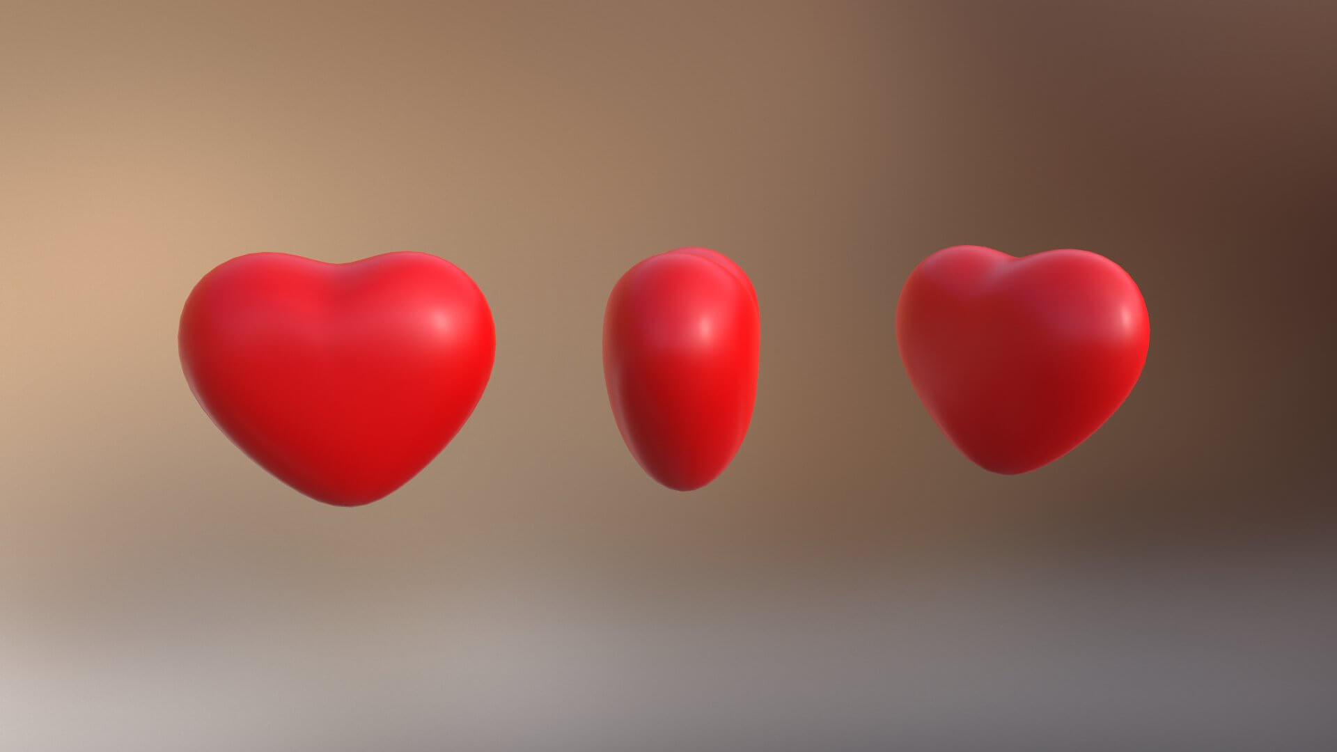 Animated Heart - 3D Model by Grishmanovskij Anton