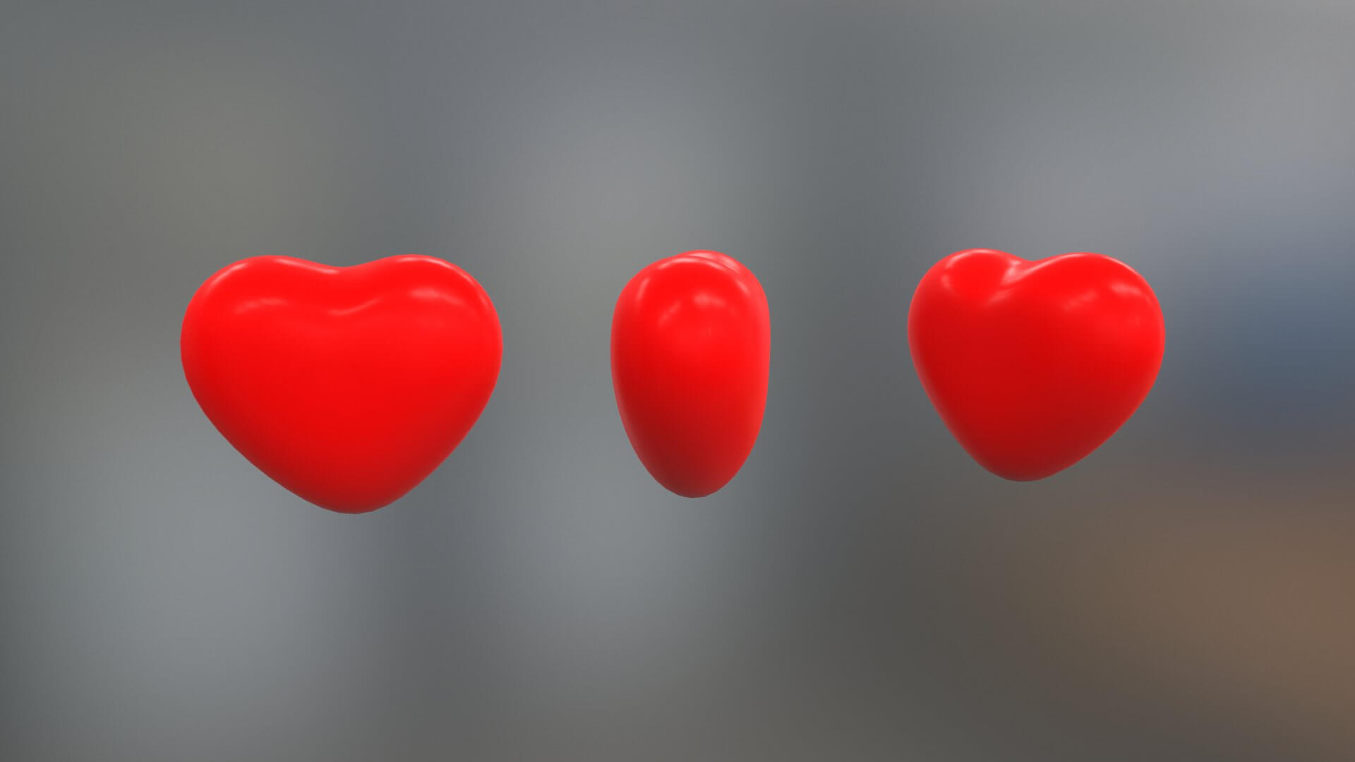 Animated Heart - 3D Model by Grishmanovskij Anton