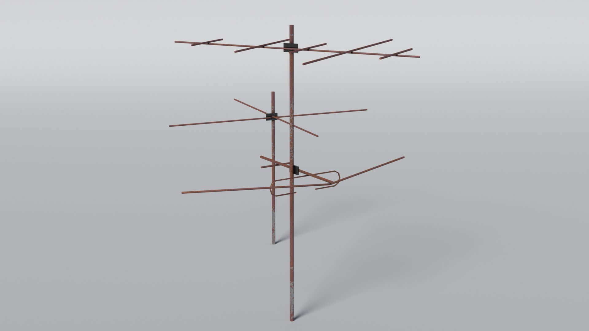 Antennas - 3D Model by Grishmanovskij Anton