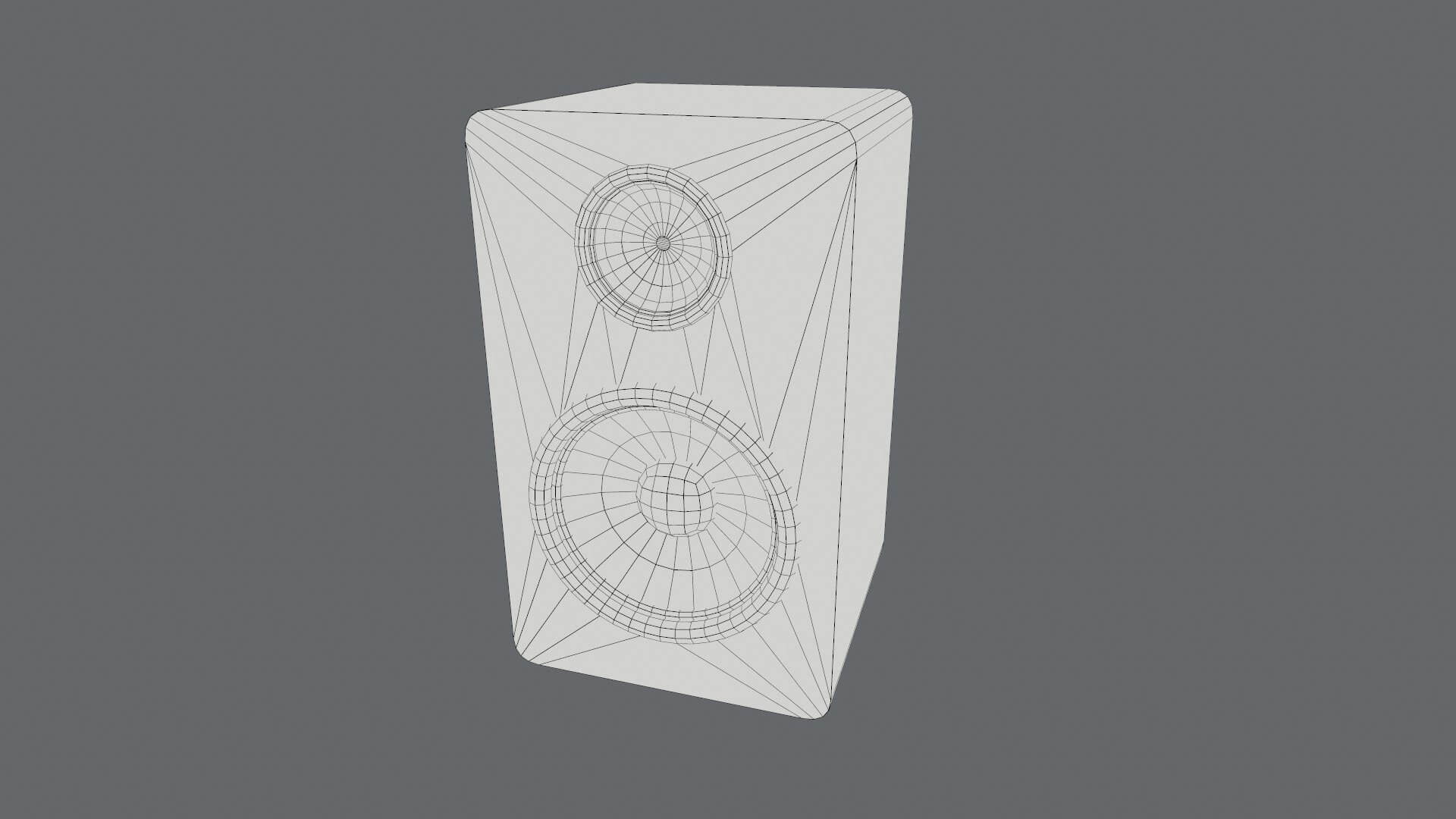 Audio Speaker V2 - 3D Model by Grishmanovskij Anton