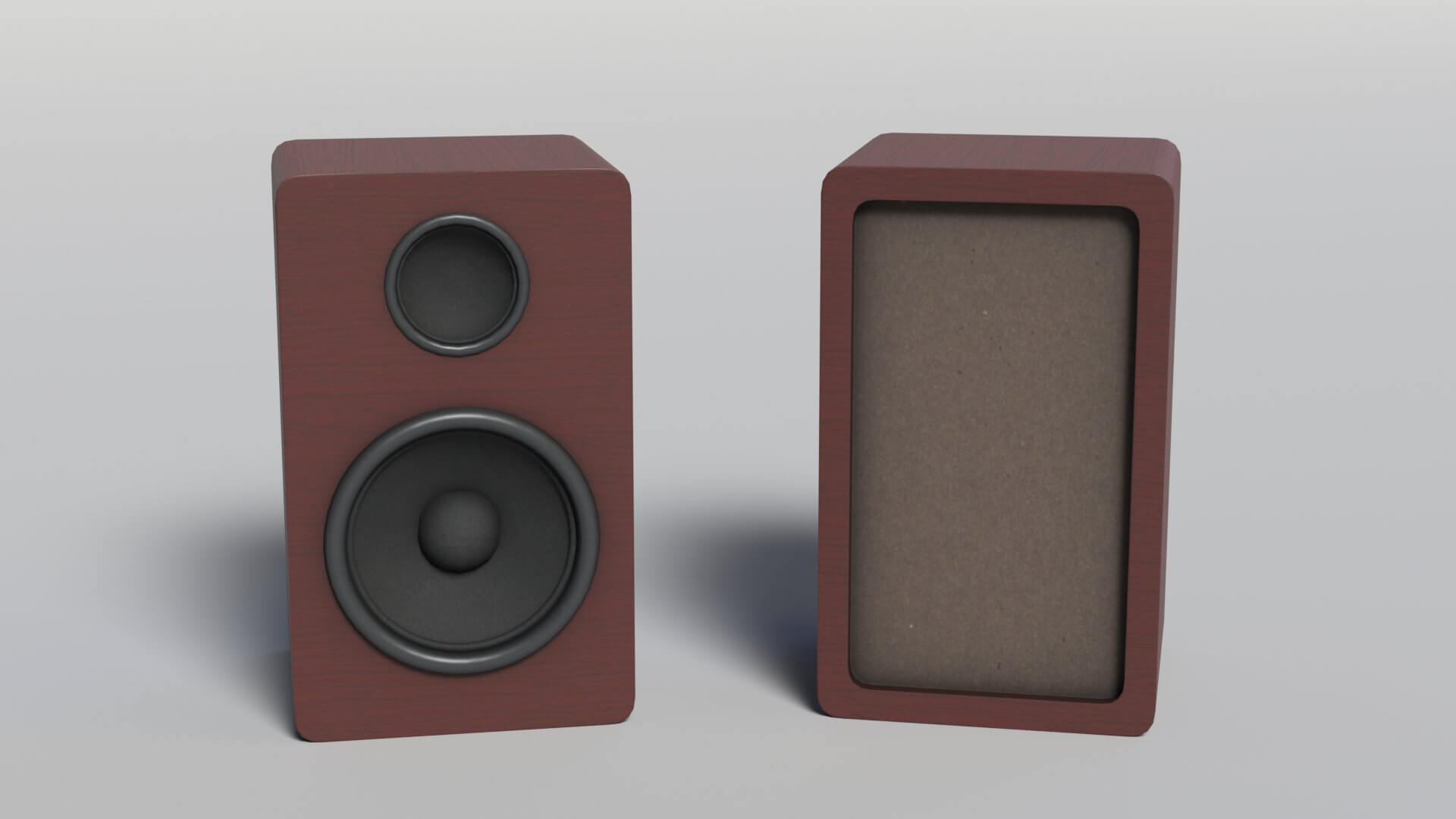 Audio Speaker - 3D Model by Grishmanovskij Anton