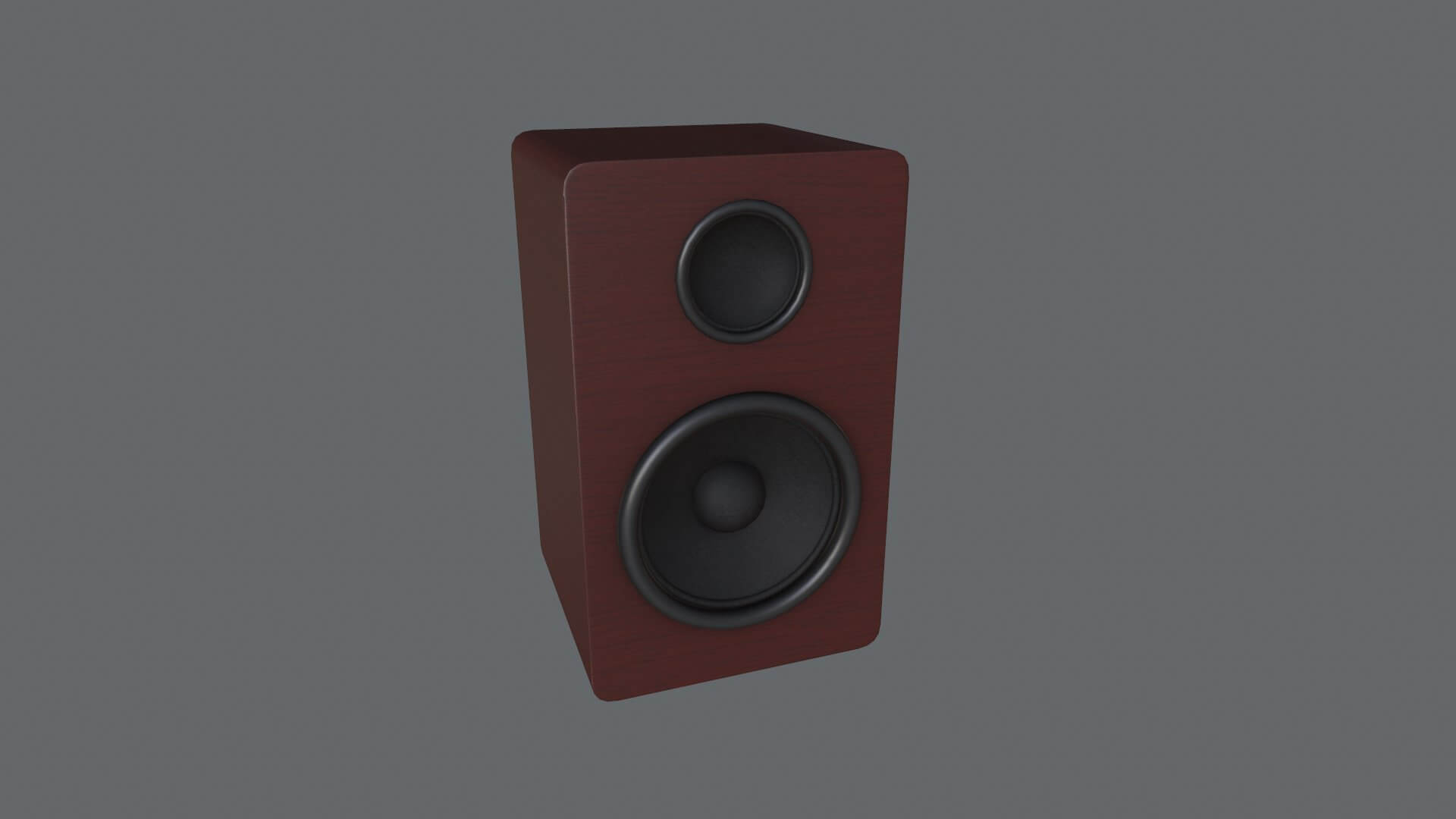 Audio Speaker - 3D Model by Grishmanovskij Anton
