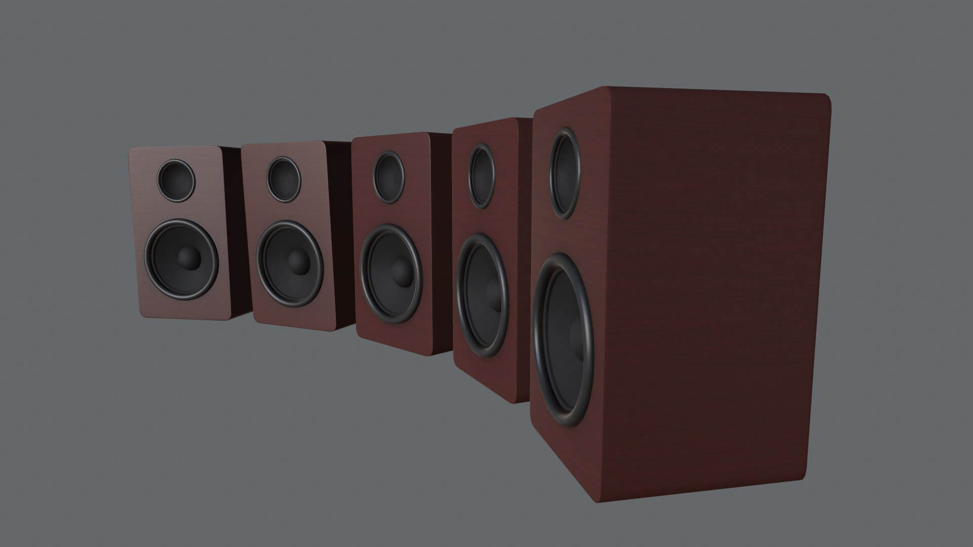 Audio Speaker - 3D Model by Grishmanovskij Anton