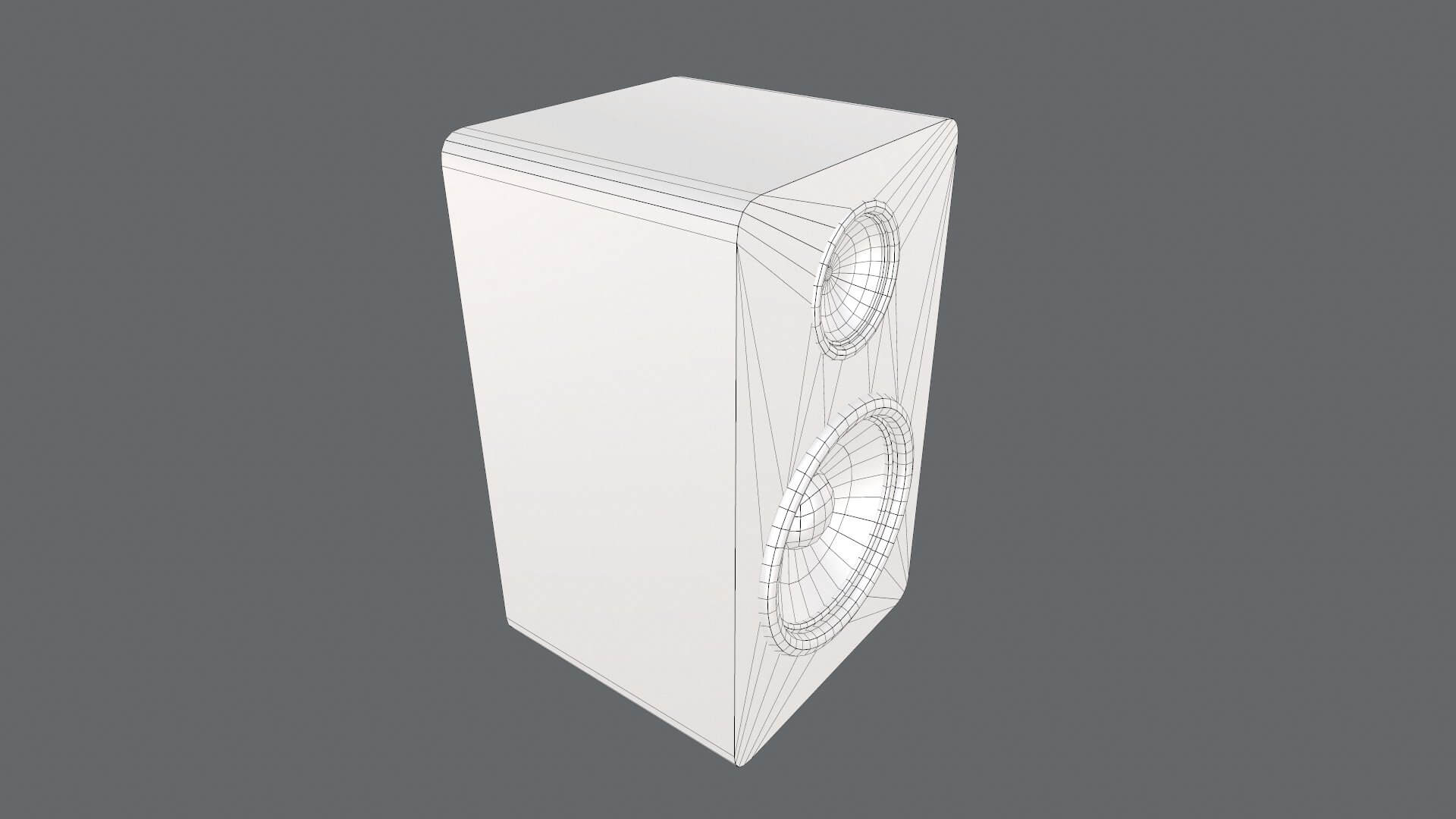 Audio Speaker - 3D Model by Grishmanovskij Anton