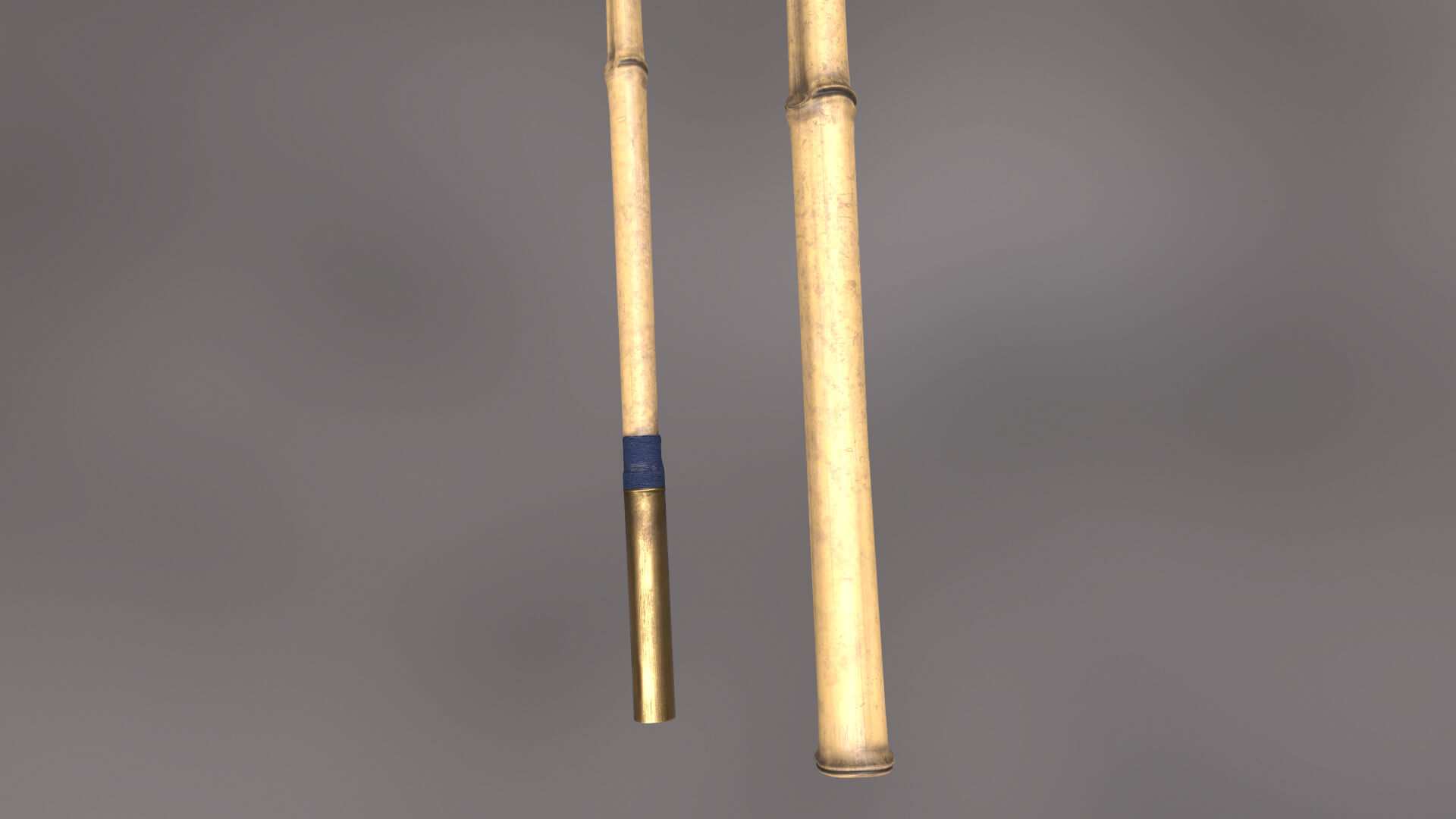 Bamboo Fishing Rod - 3D Model by Grishmanovskij Anton